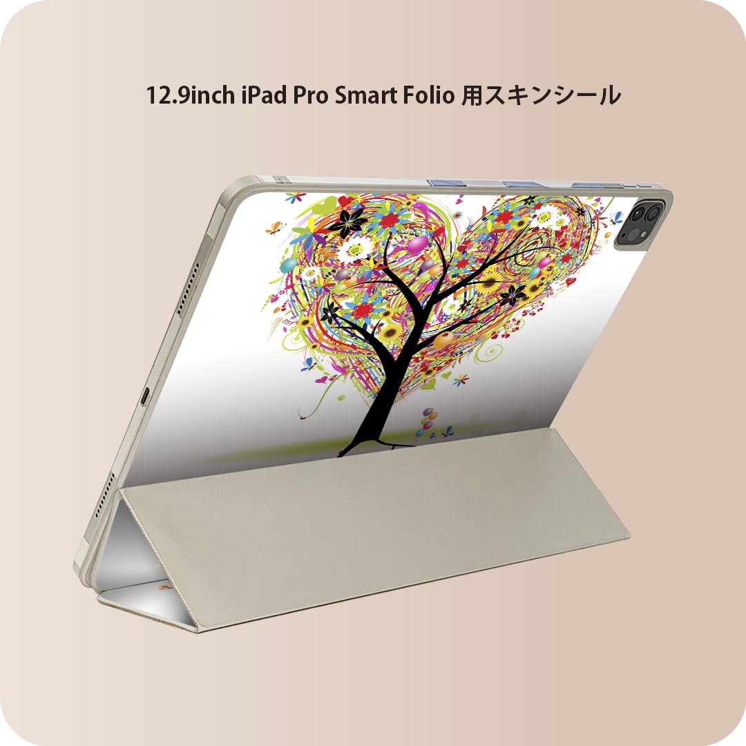 商品特徴・貼るだけでおしゃれに簡単着せ替え、iPad Smart Folio 用 12.9インチ 全面デザインスキンシール！・高精細プリントで写真と遜色がない仕上がり！・ちょっとしたすり傷から端末を保護！・「裸で持つ派」の人にはもちろん、お...
