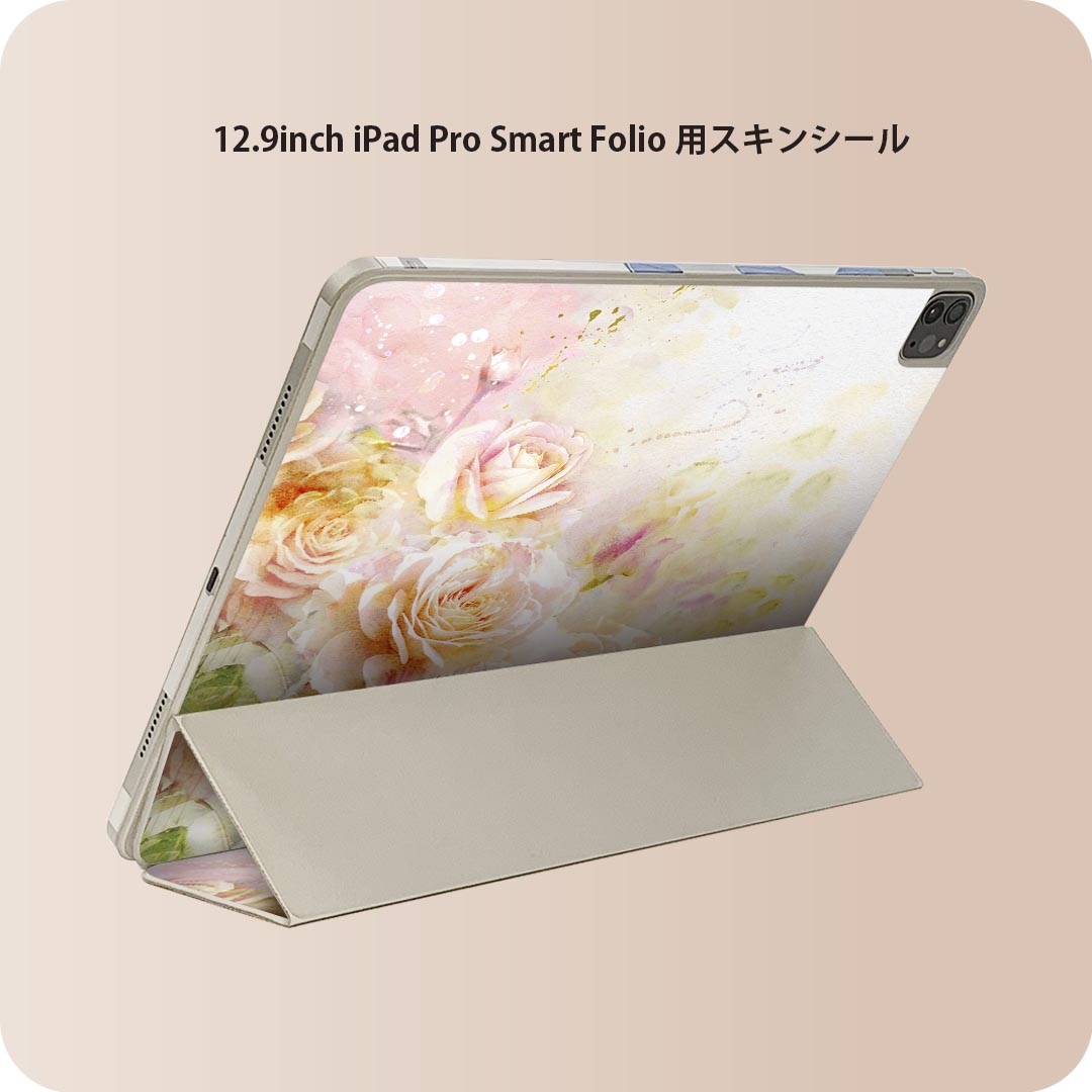 商品特徴・貼るだけでおしゃれに簡単着せ替え、iPad Smart Folio 用 12.9インチ 全面デザインスキンシール！・高精細プリントで写真と遜色がない仕上がり！・ちょっとしたすり傷から端末を保護！・「裸で持つ派」の人にはもちろん、お...