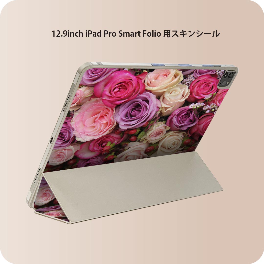 商品特徴・貼るだけでおしゃれに簡単着せ替え、iPad Smart Folio 用 12.9インチ 全面デザインスキンシール！・高精細プリントで写真と遜色がない仕上がり！・ちょっとしたすり傷から端末を保護！・「裸で持つ派」の人にはもちろん、お...