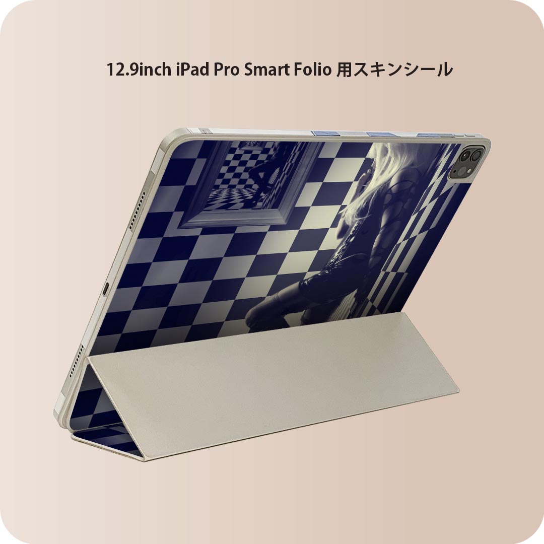 商品特徴・貼るだけでおしゃれに簡単着せ替え、iPad Smart Folio 用 12.9インチ 全面デザインスキンシール！・高精細プリントで写真と遜色がない仕上がり！・ちょっとしたすり傷から端末を保護！・「裸で持つ派」の人にはもちろん、お...