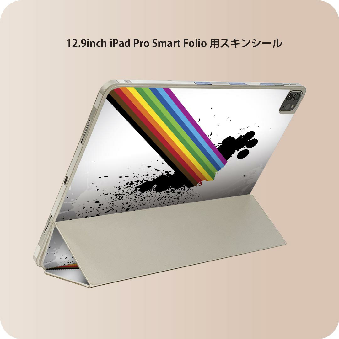 商品特徴・貼るだけでおしゃれに簡単着せ替え、iPad Smart Folio 用 12.9インチ 全面デザインスキンシール！・高精細プリントで写真と遜色がない仕上がり！・ちょっとしたすり傷から端末を保護！・「裸で持つ派」の人にはもちろん、お...