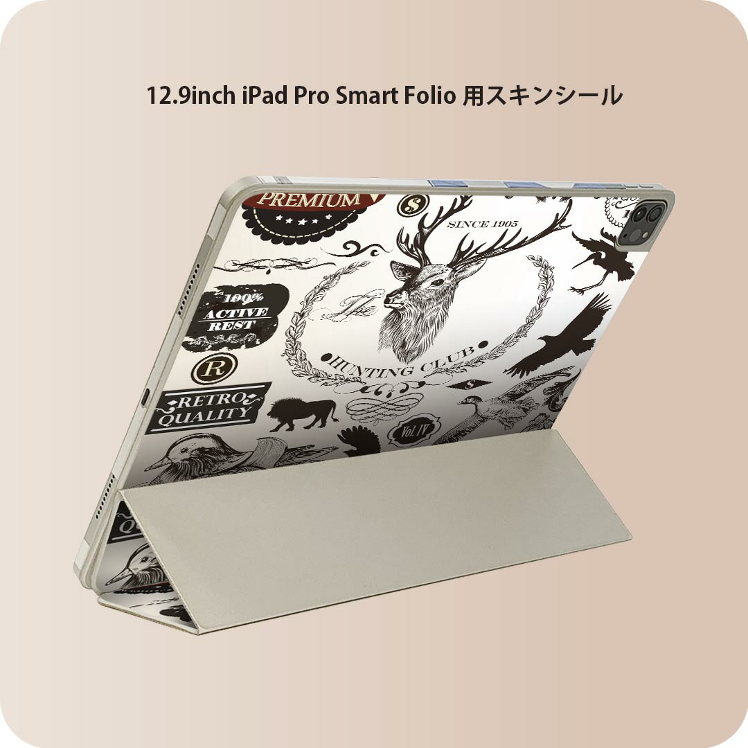 商品特徴・貼るだけでおしゃれに簡単着せ替え、iPad Smart Folio 用 12.9インチ 全面デザインスキンシール！・高精細プリントで写真と遜色がない仕上がり！・ちょっとしたすり傷から端末を保護！・「裸で持つ派」の人にはもちろん、お...