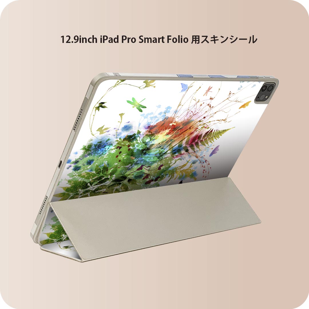 商品特徴・貼るだけでおしゃれに簡単着せ替え、iPad Smart Folio 用 12.9インチ 全面デザインスキンシール！・高精細プリントで写真と遜色がない仕上がり！・ちょっとしたすり傷から端末を保護！・「裸で持つ派」の人にはもちろん、お...