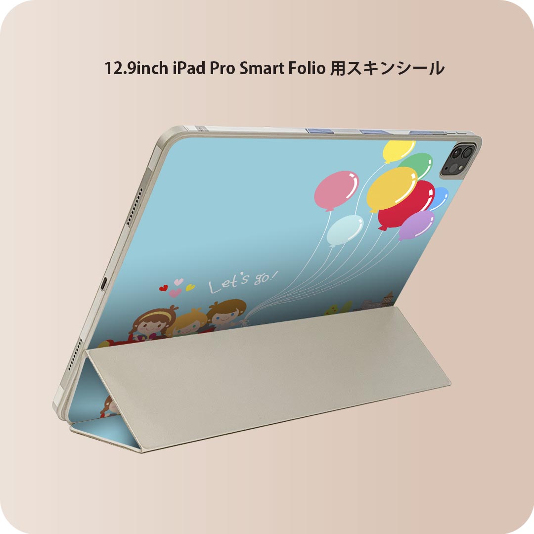 商品特徴・貼るだけでおしゃれに簡単着せ替え、iPad Smart Folio 用 12.9インチ 全面デザインスキンシール！・高精細プリントで写真と遜色がない仕上がり！・ちょっとしたすり傷から端末を保護！・「裸で持つ派」の人にはもちろん、お...