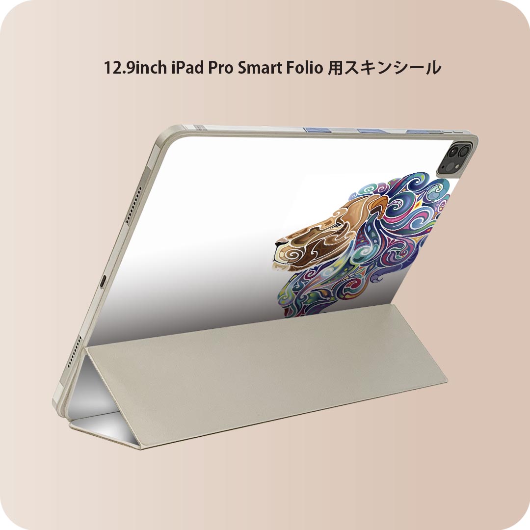 商品特徴・貼るだけでおしゃれに簡単着せ替え、iPad Smart Folio 用 12.9インチ 全面デザインスキンシール！・高精細プリントで写真と遜色がない仕上がり！・ちょっとしたすり傷から端末を保護！・「裸で持つ派」の人にはもちろん、お...