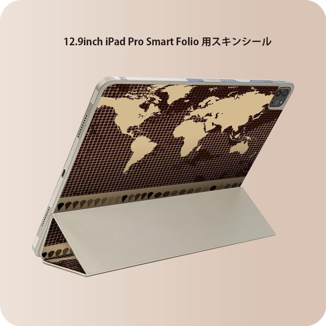 商品特徴・貼るだけでおしゃれに簡単着せ替え、iPad Smart Folio 用 12.9インチ 全面デザインスキンシール！・高精細プリントで写真と遜色がない仕上がり！・ちょっとしたすり傷から端末を保護！・「裸で持つ派」の人にはもちろん、お...