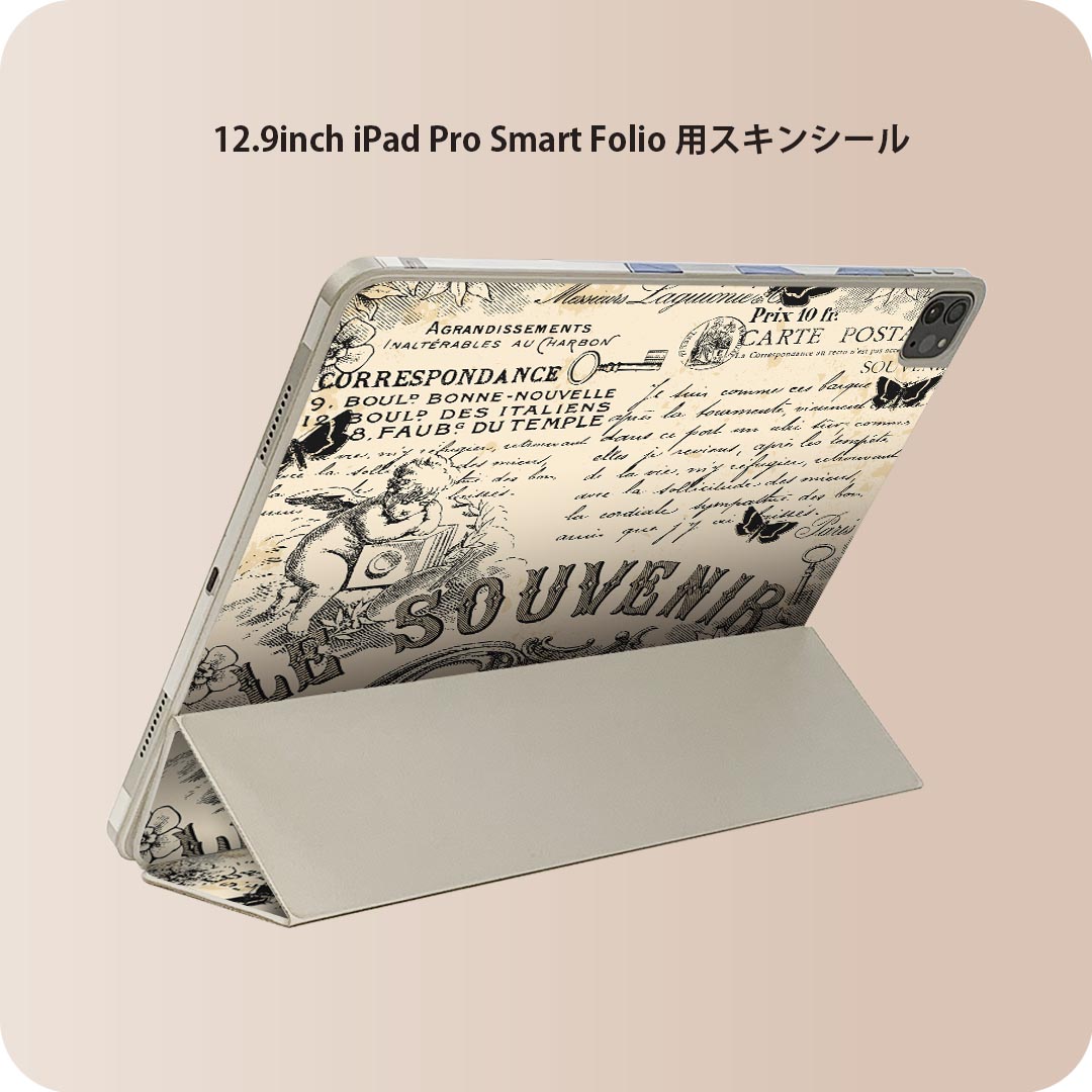 商品特徴・貼るだけでおしゃれに簡単着せ替え、iPad Smart Folio 用 12.9インチ 全面デザインスキンシール！・高精細プリントで写真と遜色がない仕上がり！・ちょっとしたすり傷から端末を保護！・「裸で持つ派」の人にはもちろん、お...