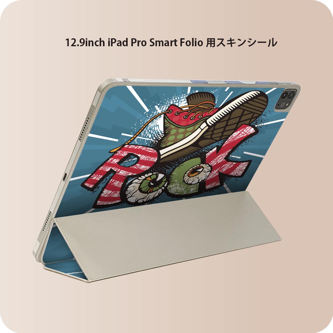 商品特徴・貼るだけでおしゃれに簡単着せ替え、iPad Smart Folio 用 12.9インチ 全面デザインスキンシール！・高精細プリントで写真と遜色がない仕上がり！・ちょっとしたすり傷から端末を保護！・「裸で持つ派」の人にはもちろん、お...
