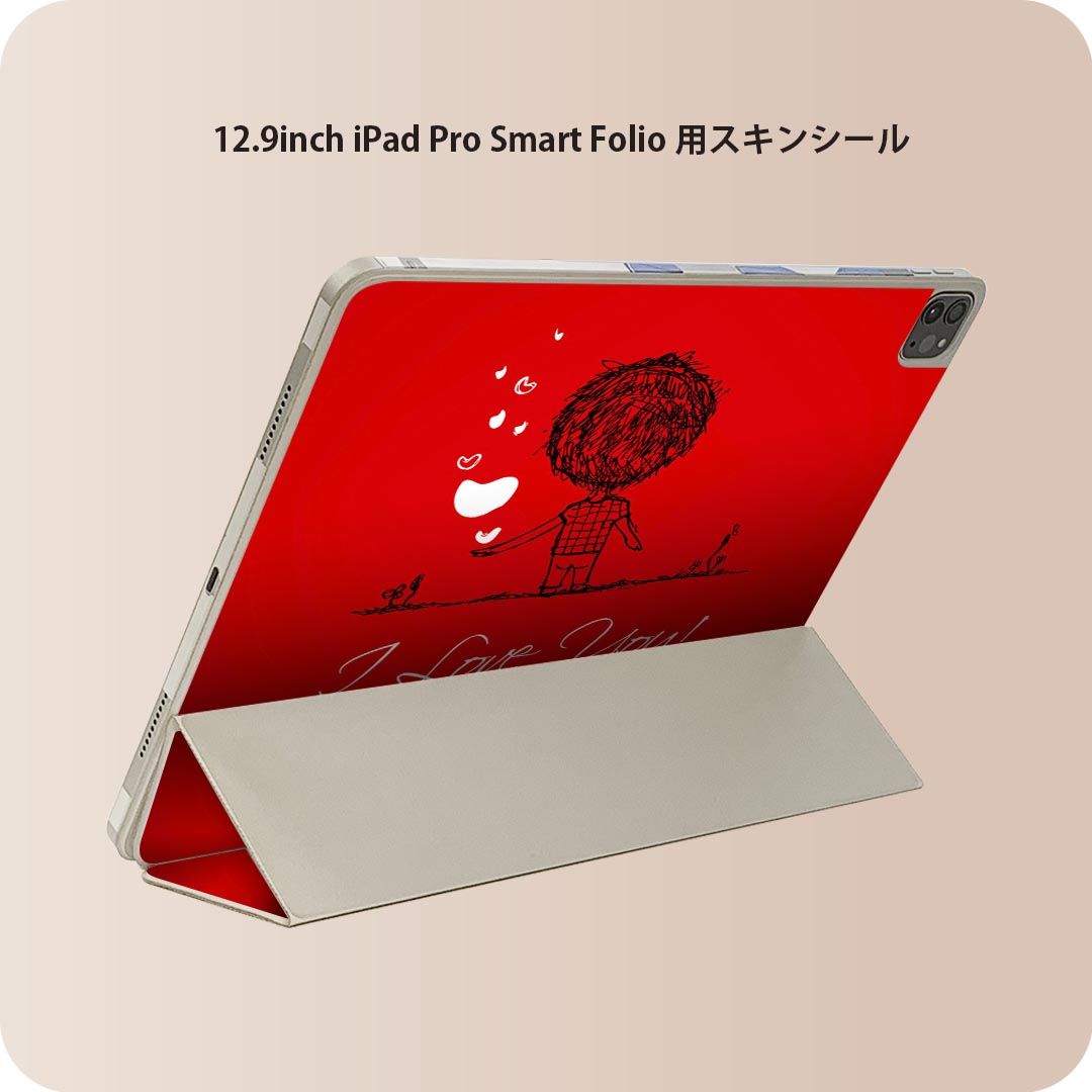 商品特徴・貼るだけでおしゃれに簡単着せ替え、iPad Smart Folio 用 12.9インチ 全面デザインスキンシール！・高精細プリントで写真と遜色がない仕上がり！・ちょっとしたすり傷から端末を保護！・「裸で持つ派」の人にはもちろん、お...