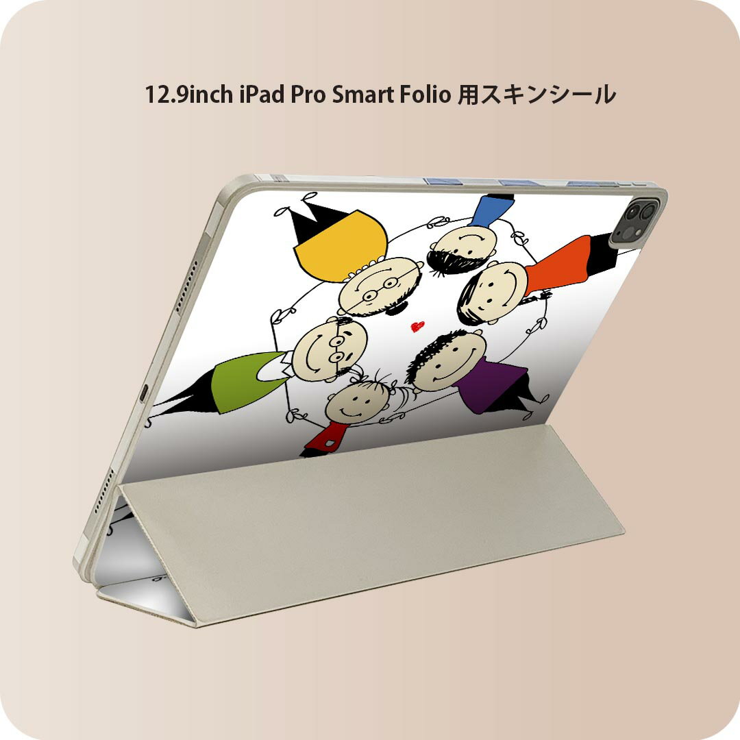 商品特徴・貼るだけでおしゃれに簡単着せ替え、iPad Smart Folio 用 12.9インチ 全面デザインスキンシール！・高精細プリントで写真と遜色がない仕上がり！・ちょっとしたすり傷から端末を保護！・「裸で持つ派」の人にはもちろん、お...