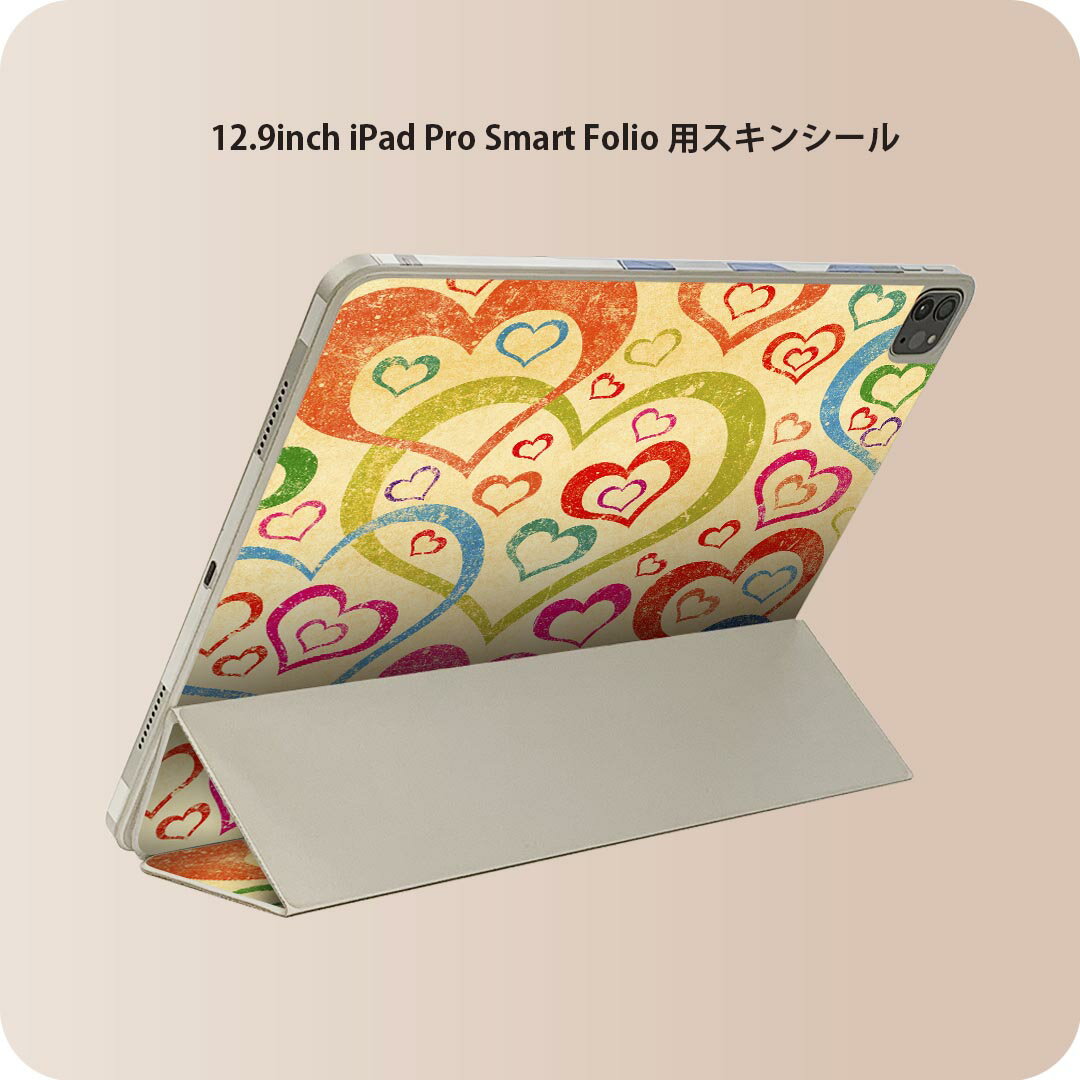 商品特徴・貼るだけでおしゃれに簡単着せ替え、iPad Smart Folio 用 12.9インチ 全面デザインスキンシール！・高精細プリントで写真と遜色がない仕上がり！・ちょっとしたすり傷から端末を保護！・「裸で持つ派」の人にはもちろん、お...
