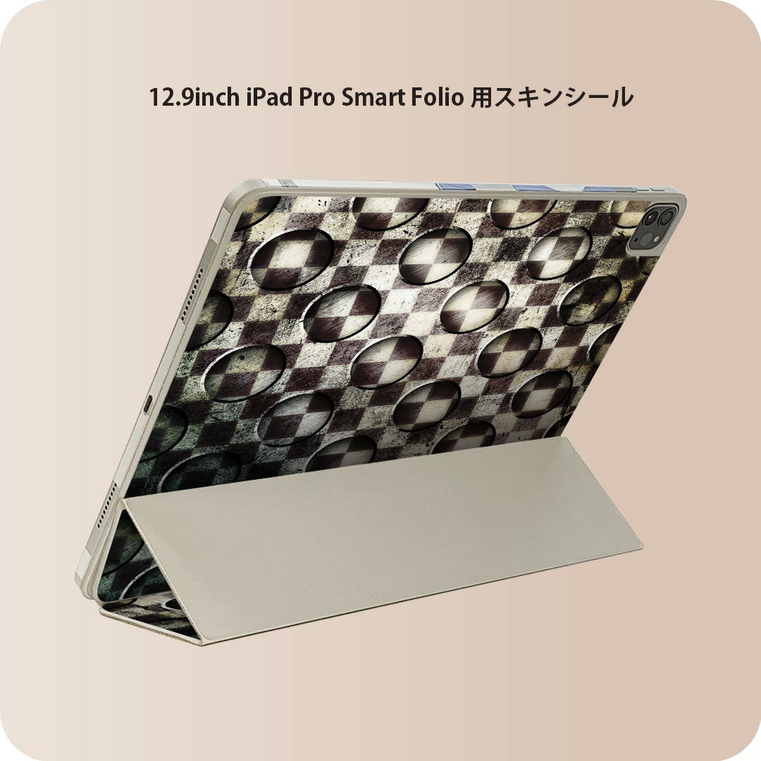 商品特徴・貼るだけでおしゃれに簡単着せ替え、iPad Smart Folio 用 12.9インチ 全面デザインスキンシール！・高精細プリントで写真と遜色がない仕上がり！・ちょっとしたすり傷から端末を保護！・「裸で持つ派」の人にはもちろん、お...