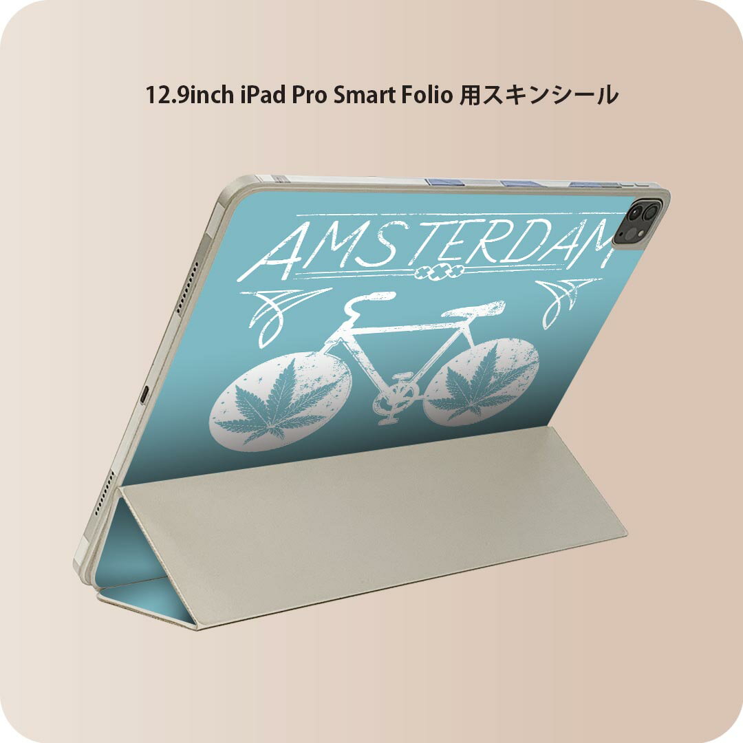 商品特徴・貼るだけでおしゃれに簡単着せ替え、iPad Smart Folio 用 12.9インチ 全面デザインスキンシール！・高精細プリントで写真と遜色がない仕上がり！・ちょっとしたすり傷から端末を保護！・「裸で持つ派」の人にはもちろん、お...