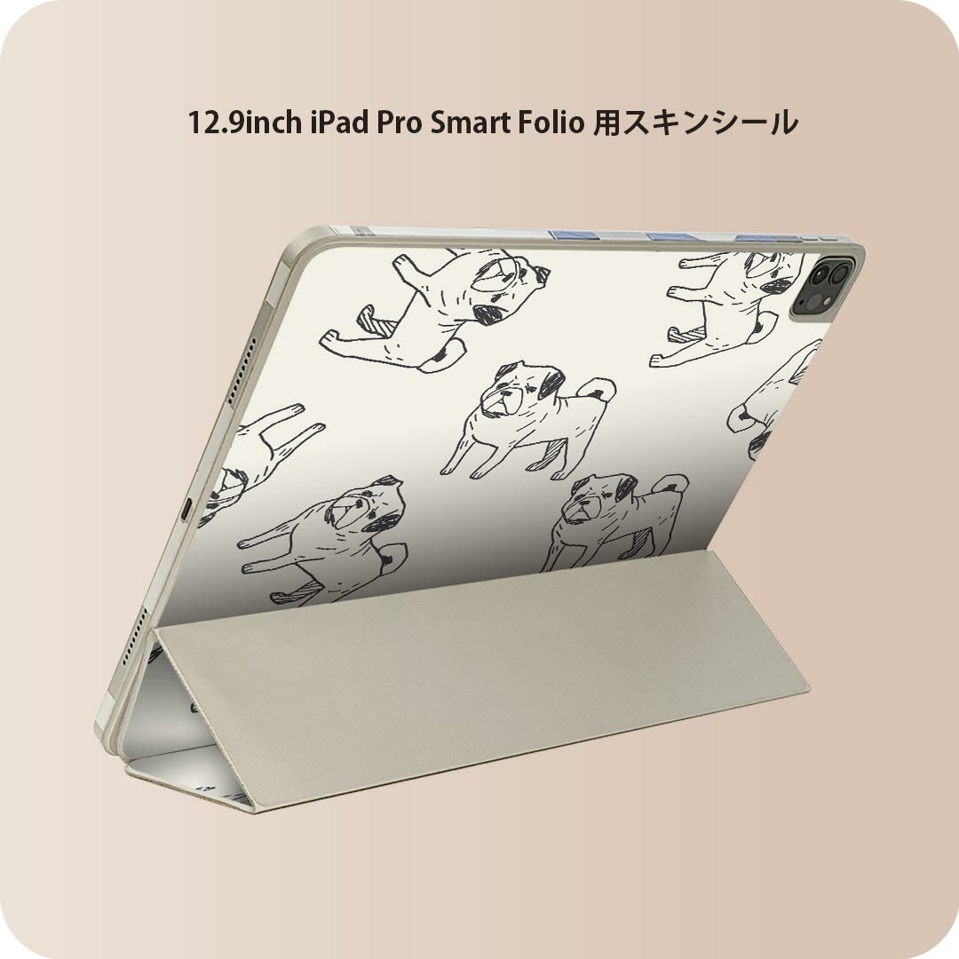 商品特徴・貼るだけでおしゃれに簡単着せ替え、iPad Smart Folio 用 12.9インチ 全面デザインスキンシール！・高精細プリントで写真と遜色がない仕上がり！・ちょっとしたすり傷から端末を保護！・「裸で持つ派」の人にはもちろん、お...