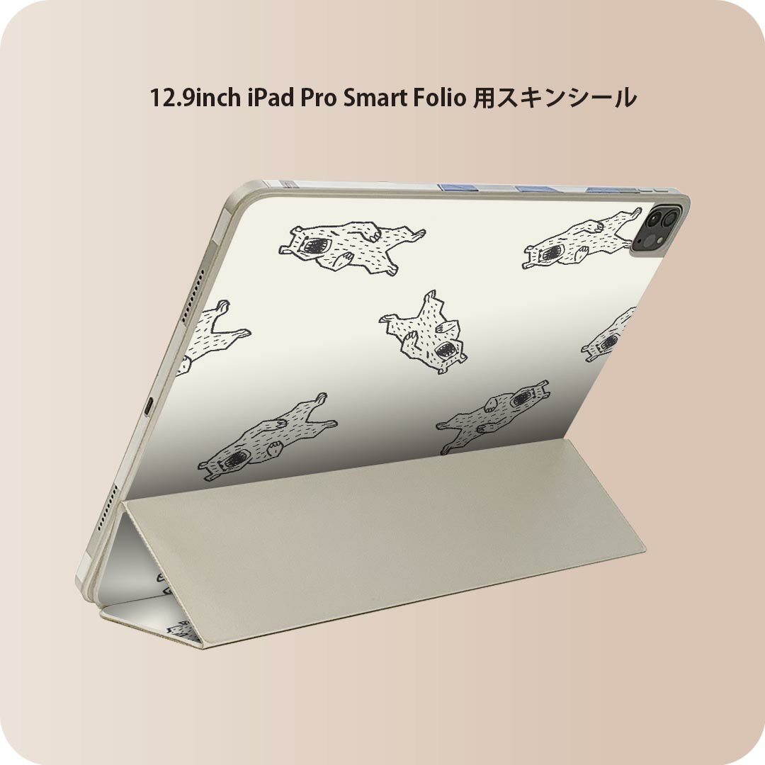 商品特徴・貼るだけでおしゃれに簡単着せ替え、iPad Smart Folio 用 12.9インチ 全面デザインスキンシール！・高精細プリントで写真と遜色がない仕上がり！・ちょっとしたすり傷から端末を保護！・「裸で持つ派」の人にはもちろん、お...