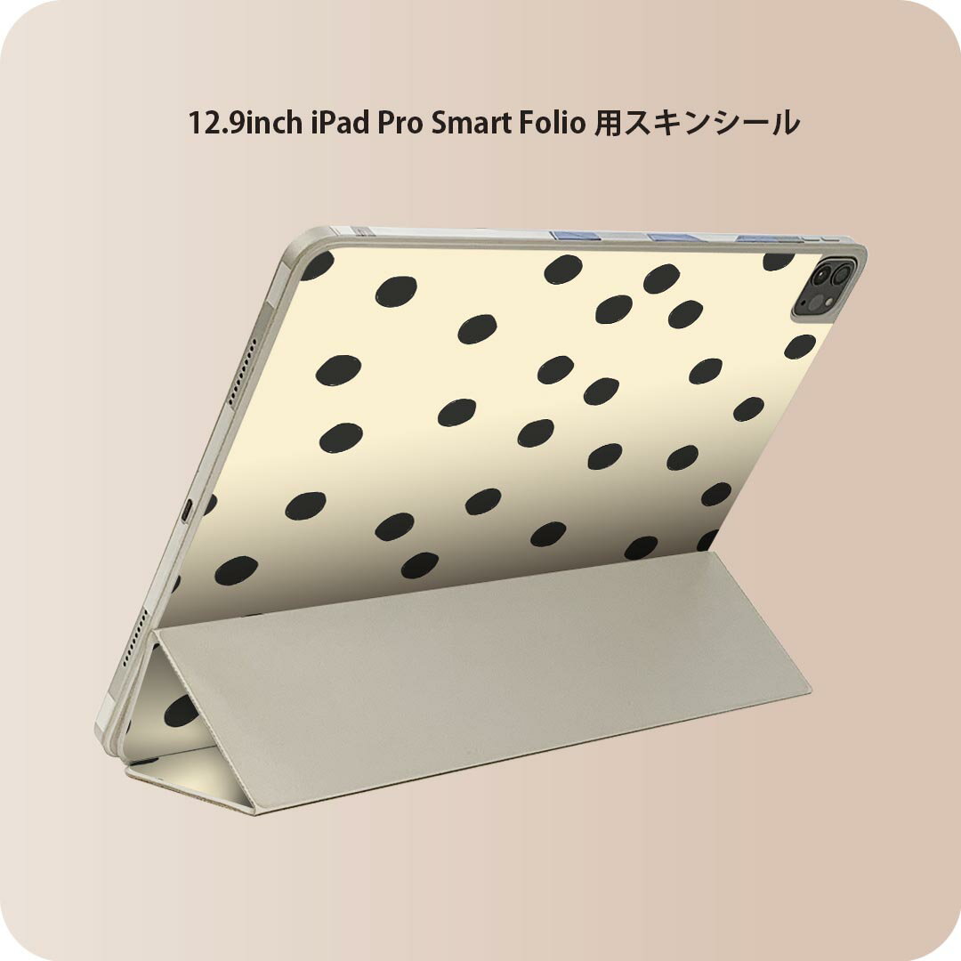 商品特徴・貼るだけでおしゃれに簡単着せ替え、iPad Smart Folio 用 12.9インチ 全面デザインスキンシール！・高精細プリントで写真と遜色がない仕上がり！・ちょっとしたすり傷から端末を保護！・「裸で持つ派」の人にはもちろん、お...