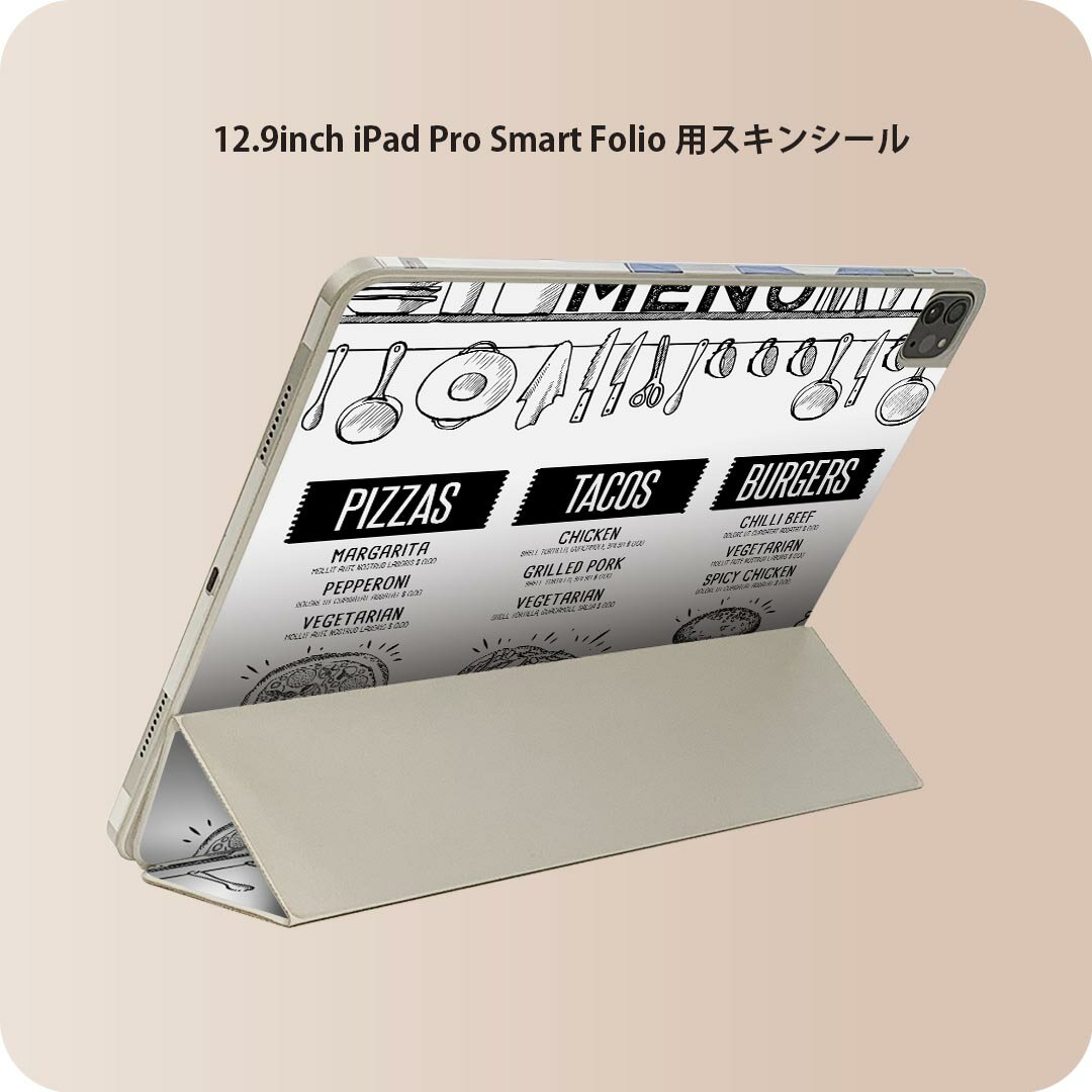 商品特徴・貼るだけでおしゃれに簡単着せ替え、iPad Smart Folio 用 12.9インチ 全面デザインスキンシール！・高精細プリントで写真と遜色がない仕上がり！・ちょっとしたすり傷から端末を保護！・「裸で持つ派」の人にはもちろん、お...