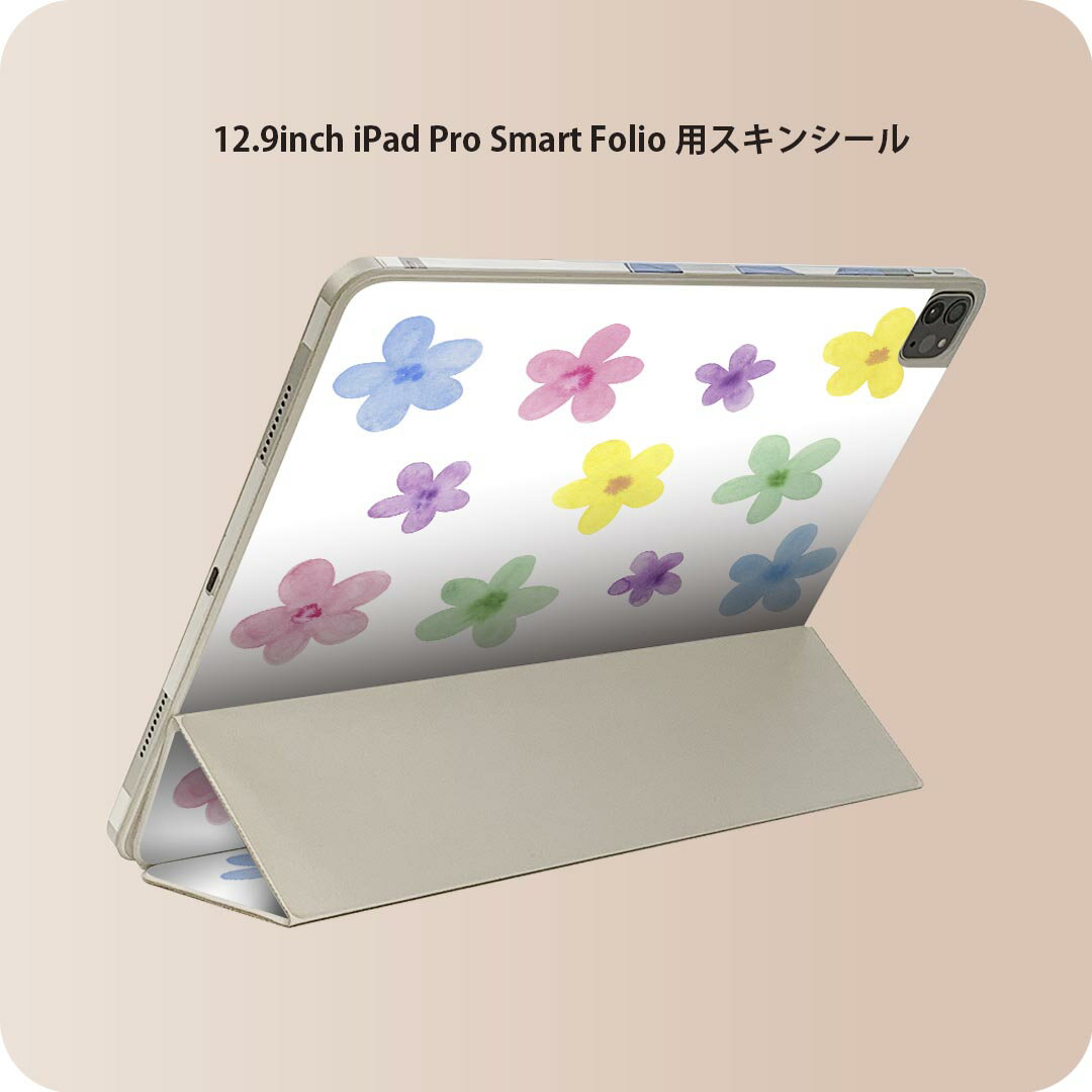 商品特徴・貼るだけでおしゃれに簡単着せ替え、iPad Smart Folio 用 12.9インチ 全面デザインスキンシール！・高精細プリントで写真と遜色がない仕上がり！・ちょっとしたすり傷から端末を保護！・「裸で持つ派」の人にはもちろん、お...