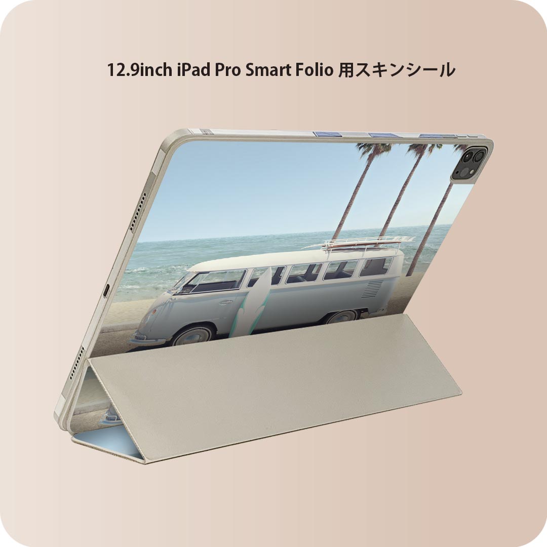 商品特徴・貼るだけでおしゃれに簡単着せ替え、iPad Smart Folio 用 12.9インチ 全面デザインスキンシール！・高精細プリントで写真と遜色がない仕上がり！・ちょっとしたすり傷から端末を保護！・「裸で持つ派」の人にはもちろん、お...