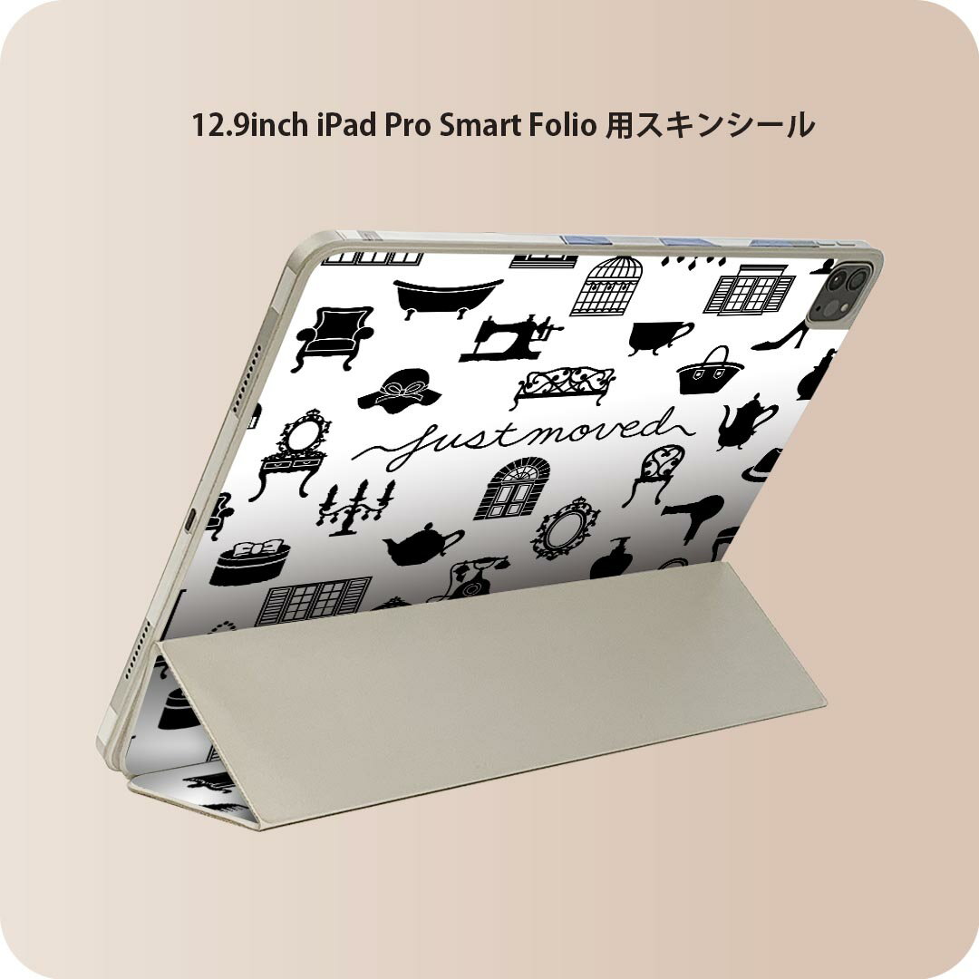 商品特徴・貼るだけでおしゃれに簡単着せ替え、iPad Smart Folio 用 12.9インチ 全面デザインスキンシール！・高精細プリントで写真と遜色がない仕上がり！・ちょっとしたすり傷から端末を保護！・「裸で持つ派」の人にはもちろん、お...
