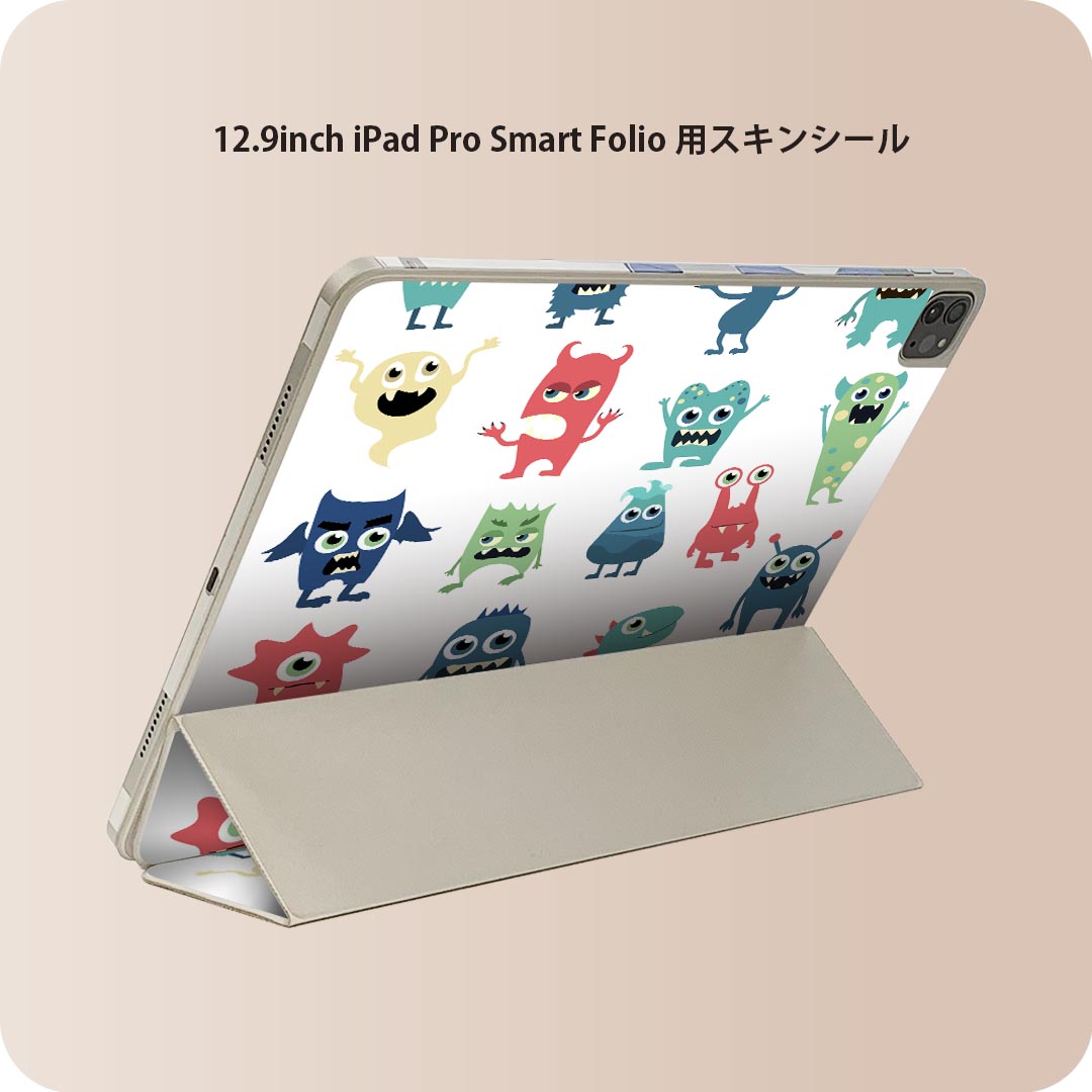 商品特徴・貼るだけでおしゃれに簡単着せ替え、iPad Smart Folio 用 12.9インチ 全面デザインスキンシール！・高精細プリントで写真と遜色がない仕上がり！・ちょっとしたすり傷から端末を保護！・「裸で持つ派」の人にはもちろん、お...