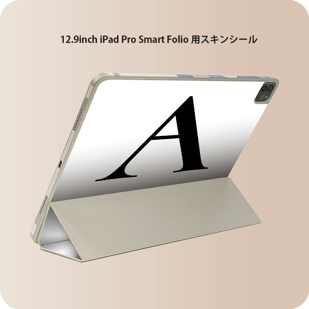 商品特徴・貼るだけでおしゃれに簡単着せ替え、iPad Smart Folio 用 12.9インチ 全面デザインスキンシール！・高精細プリントで写真と遜色がない仕上がり！・ちょっとしたすり傷から端末を保護！・「裸で持つ派」の人にはもちろん、お...