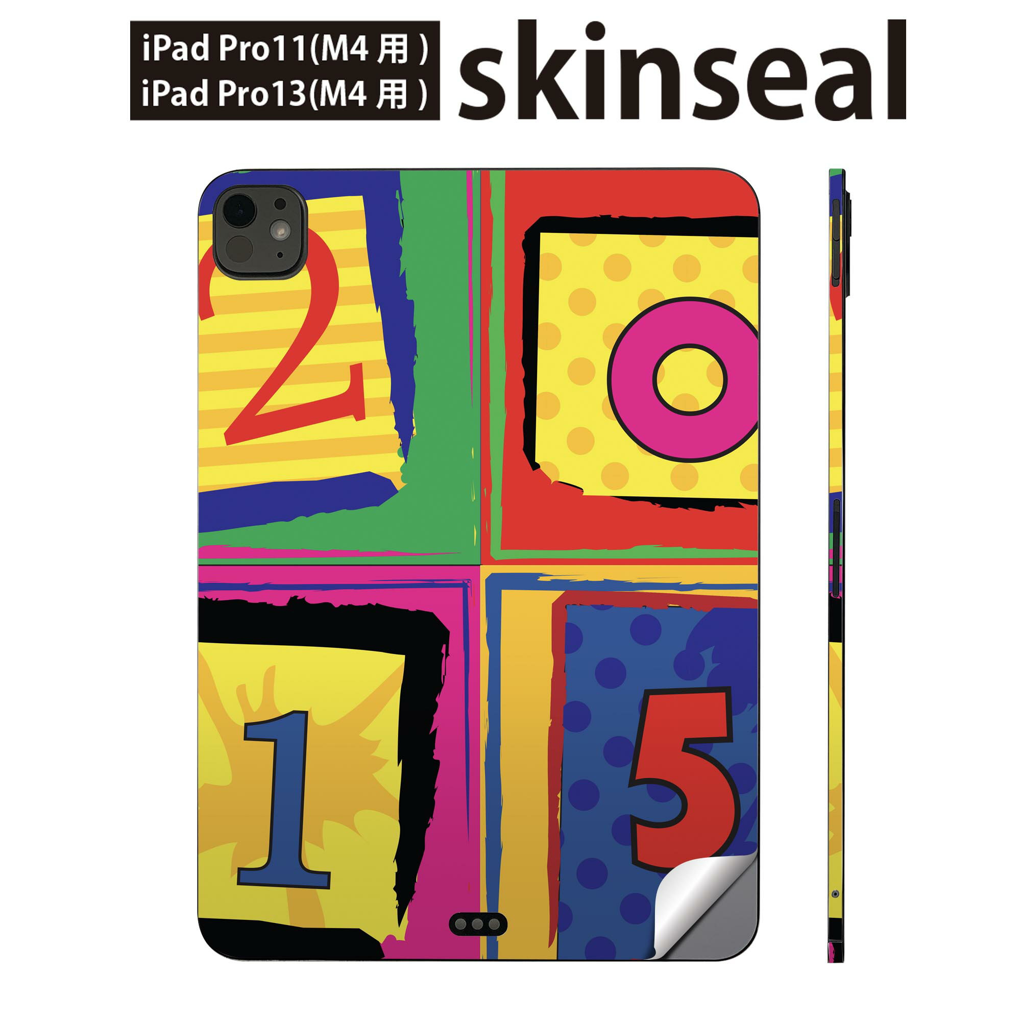 商品特徴・貼るだけでかんたん着せ替え、iPadpro11・13専用デザインスキンシール・高精細プリントで写真と遜色のない仕上がり！半光沢シートでしっとりツヤのある表現力・ちょっとしたすり傷からMacBook本体を保護・接着部はエアフリー素材...