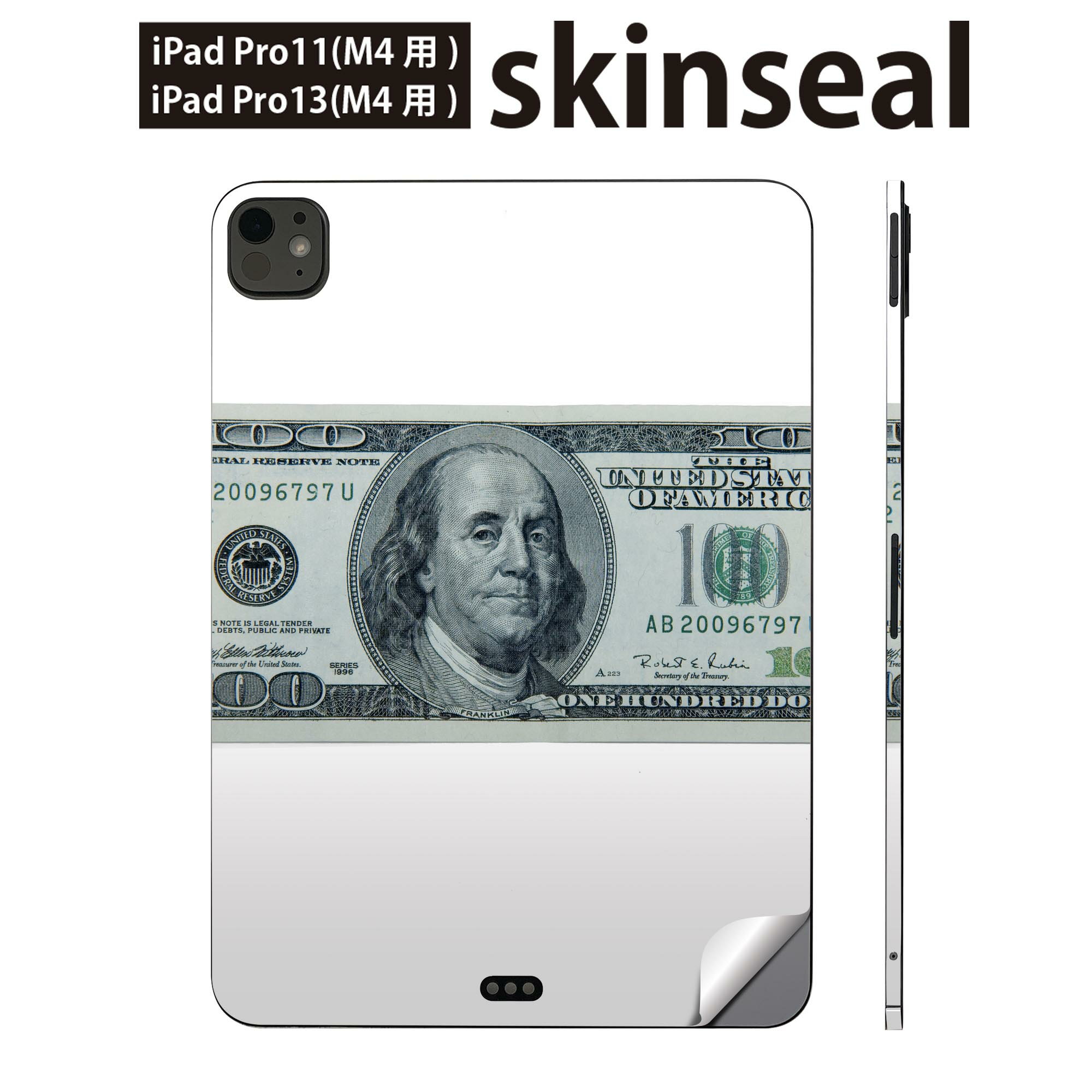 商品特徴・貼るだけでかんたん着せ替え、iPadpro11・13専用デザインスキンシール・高精細プリントで写真と遜色のない仕上がり！半光沢シートでしっとりツヤのある表現力・ちょっとしたすり傷からMacBook本体を保護・接着部はエアフリー素材...