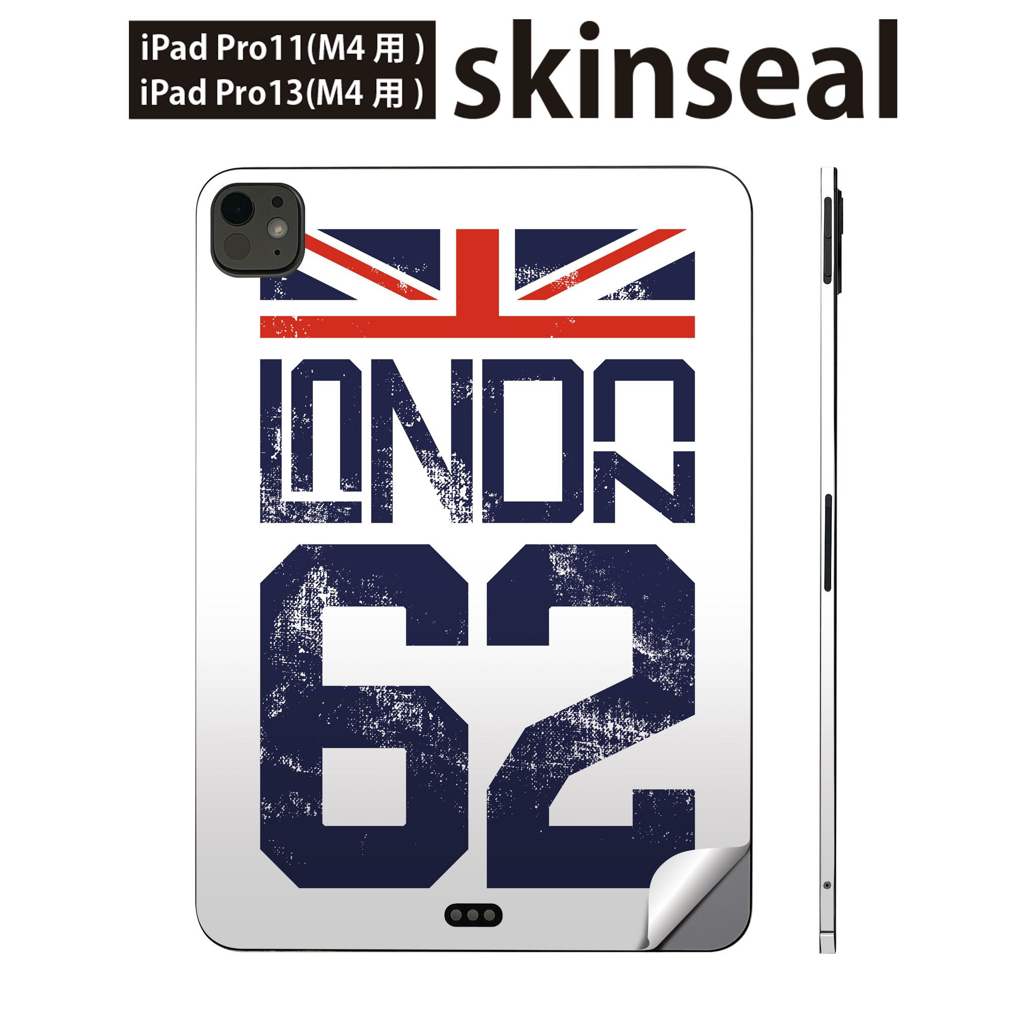 商品特徴・貼るだけでかんたん着せ替え、iPadpro11・13専用デザインスキンシール・高精細プリントで写真と遜色のない仕上がり！半光沢シートでしっとりツヤのある表現力・ちょっとしたすり傷からMacBook本体を保護・接着部はエアフリー素材...