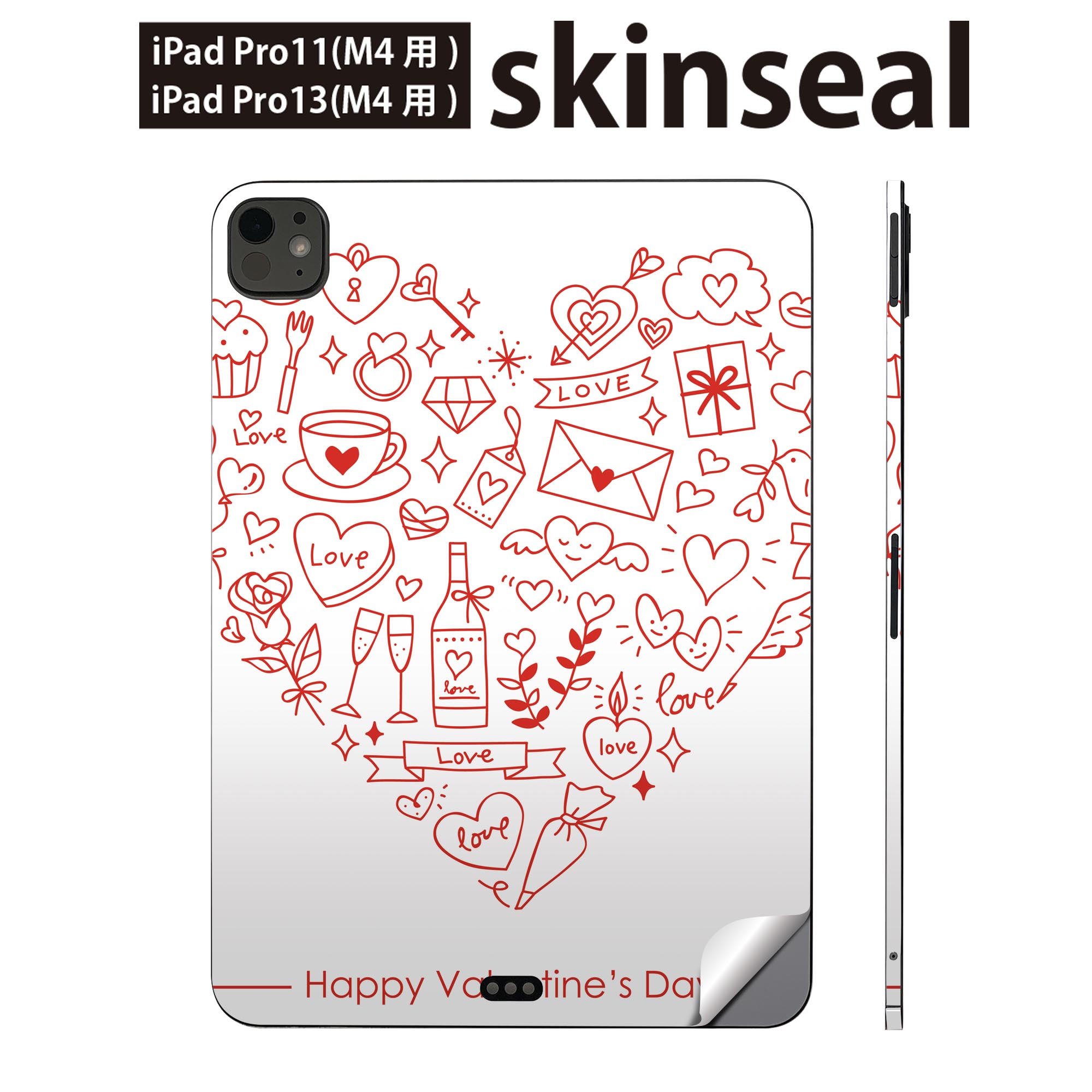 商品特徴・貼るだけでかんたん着せ替え、iPadpro11・13専用デザインスキンシール・高精細プリントで写真と遜色のない仕上がり！半光沢シートでしっとりツヤのある表現力・ちょっとしたすり傷からMacBook本体を保護・接着部はエアフリー素材...