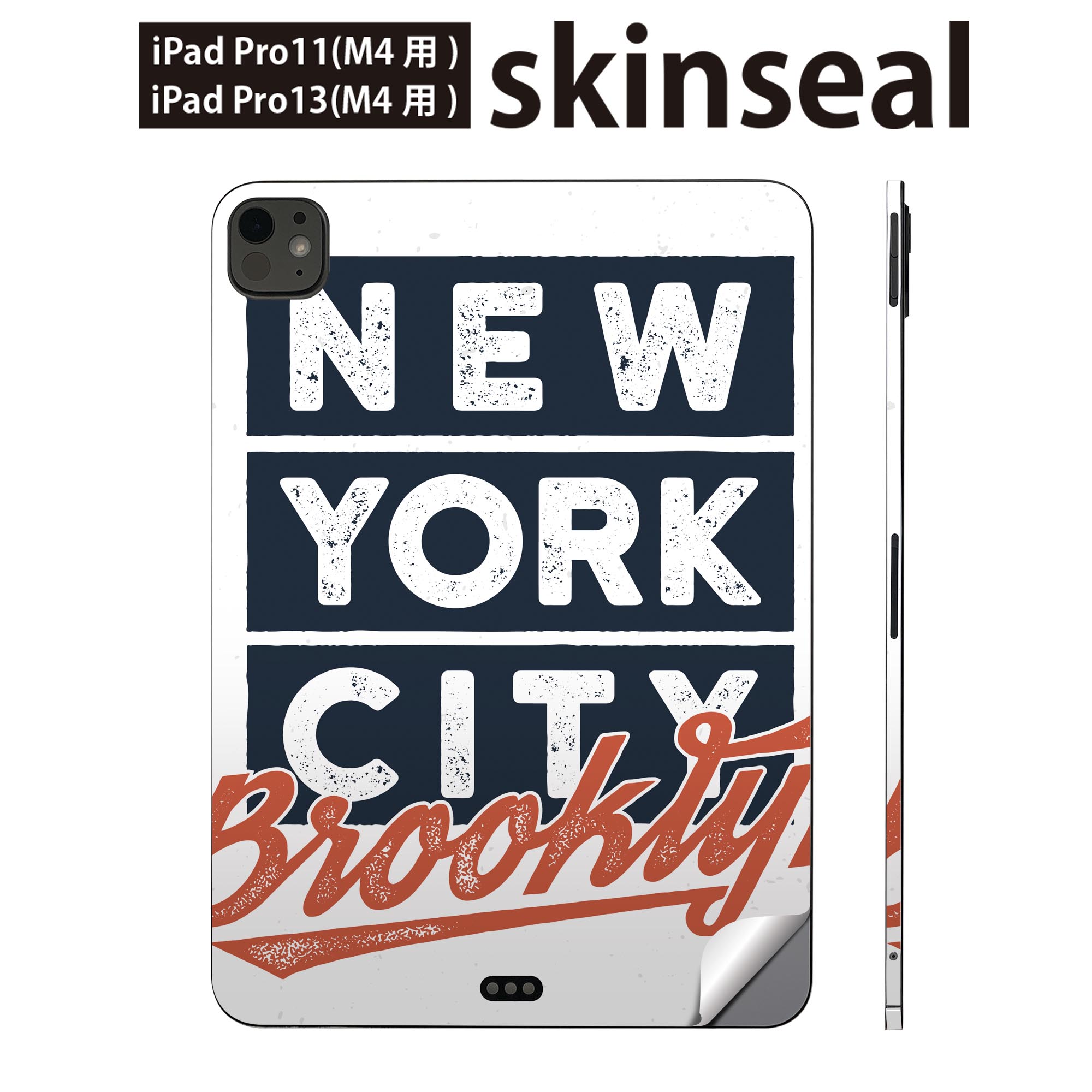 商品特徴・貼るだけでかんたん着せ替え、iPadpro11・13専用デザインスキンシール・高精細プリントで写真と遜色のない仕上がり！半光沢シートでしっとりツヤのある表現力・ちょっとしたすり傷からMacBook本体を保護・接着部はエアフリー素材...