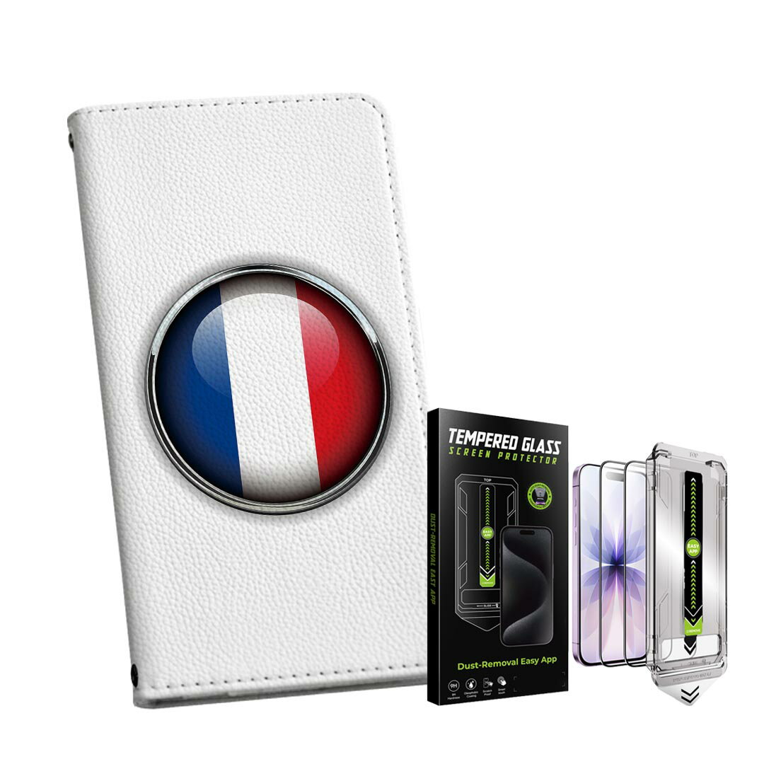 商品特徴・シームレスな全面デザイン（内側は落ち着いたオフホワイト）・外側は高品質の人工革を使用・内側にはスマホを装着するケースが付属・機種専用のカメラホール仕様でケースを装着したままの撮影が可能・ワンセグや動画の視聴に便利な横置きスタンド機...