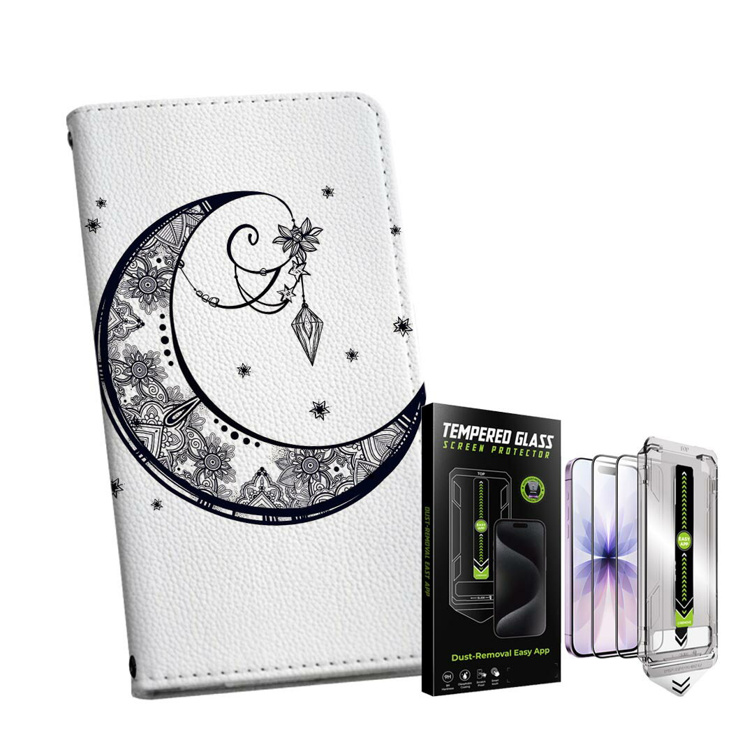 商品特徴・シームレスな全面デザイン（内側は落ち着いたオフホワイト）・外側は高品質の人工革を使用・内側にはスマホを装着するケースが付属・機種専用のカメラホール仕様でケースを装着したままの撮影が可能・ワンセグや動画の視聴に便利な横置きスタンド機...