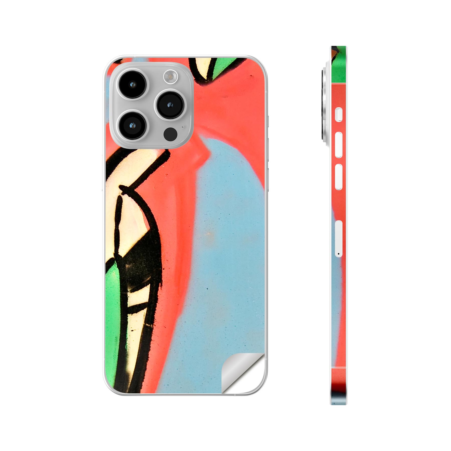 商品特徴・貼るだけでおしゃれに簡単着せ替え、スマホ用デザインスキンシール！・高精細プリントで写真と遜色のない仕上がり！半光沢シートはしっとりツヤのある表現力！・ちょっとしたすり傷からスマホを保護！・「裸で持つ派」の人にはもちろん、シールの上...