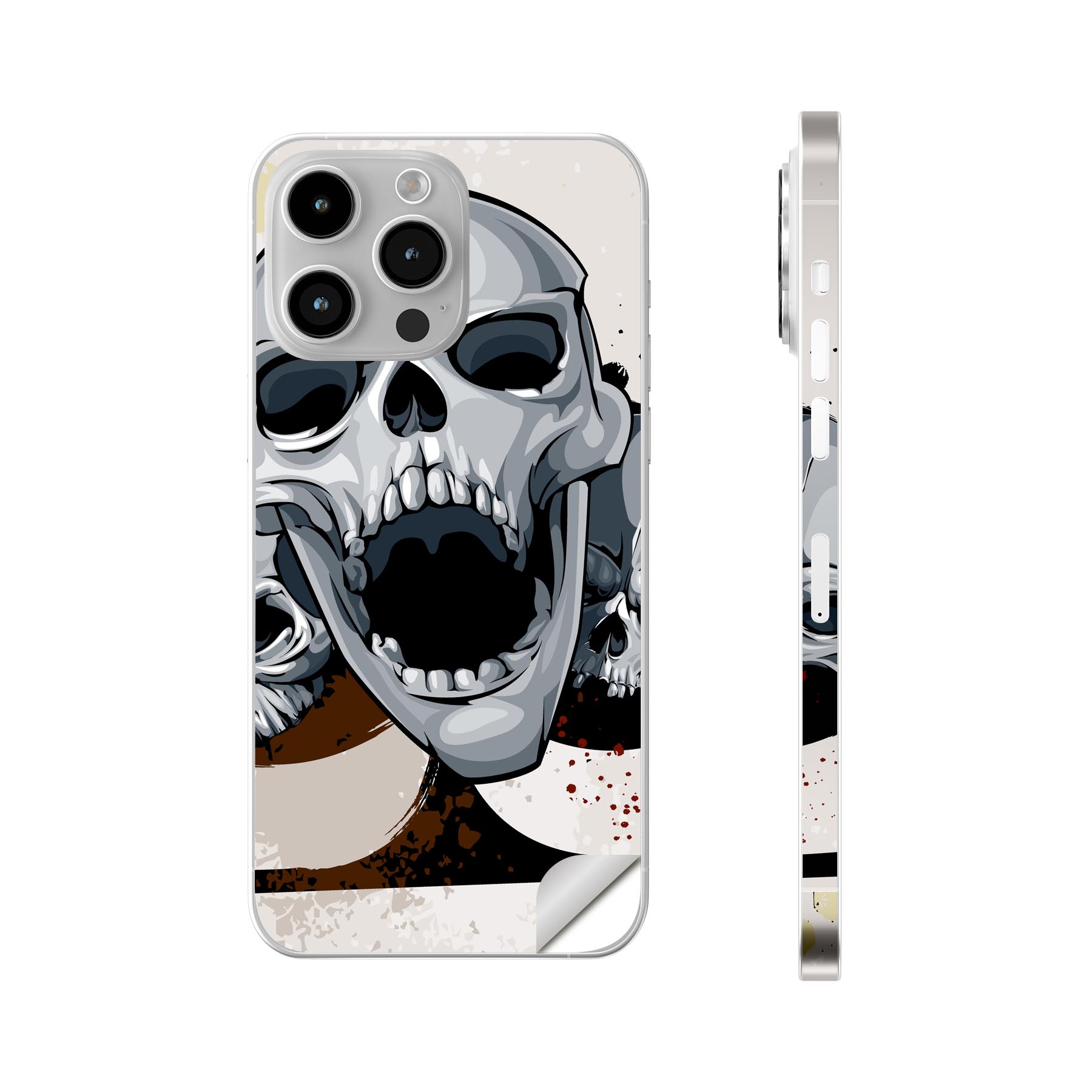 商品特徴・貼るだけでおしゃれに簡単着せ替え、スマホ用デザインスキンシール！・高精細プリントで写真と遜色のない仕上がり！半光沢シートはしっとりツヤのある表現力！・ちょっとしたすり傷からスマホを保護！・「裸で持つ派」の人にはもちろん、シールの上...