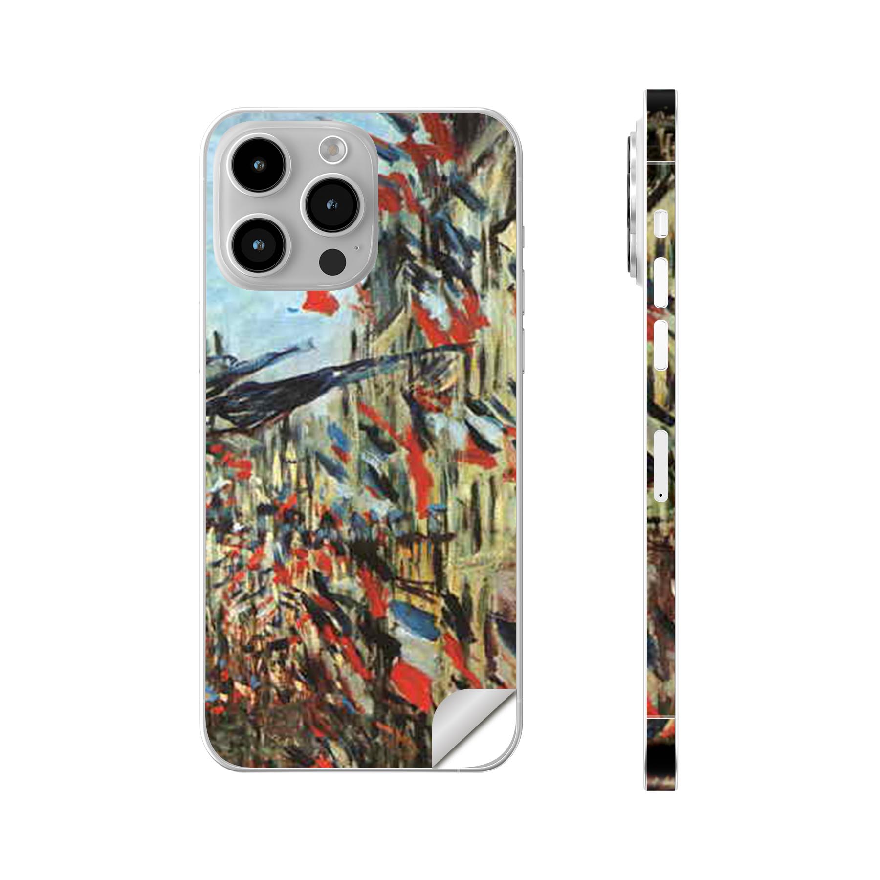 商品特徴・貼るだけでおしゃれに簡単着せ替え、スマホ用デザインスキンシール！・高精細プリントで写真と遜色のない仕上がり！半光沢シートはしっとりツヤのある表現力！・ちょっとしたすり傷からスマホを保護！・「裸で持つ派」の人にはもちろん、シールの上...