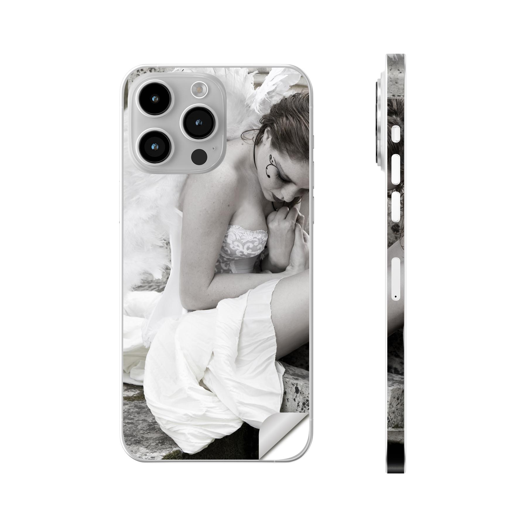 商品特徴・貼るだけでおしゃれに簡単着せ替え、スマホ用デザインスキンシール！・高精細プリントで写真と遜色のない仕上がり！半光沢シートはしっとりツヤのある表現力！・ちょっとしたすり傷からスマホを保護！・「裸で持つ派」の人にはもちろん、シールの上...