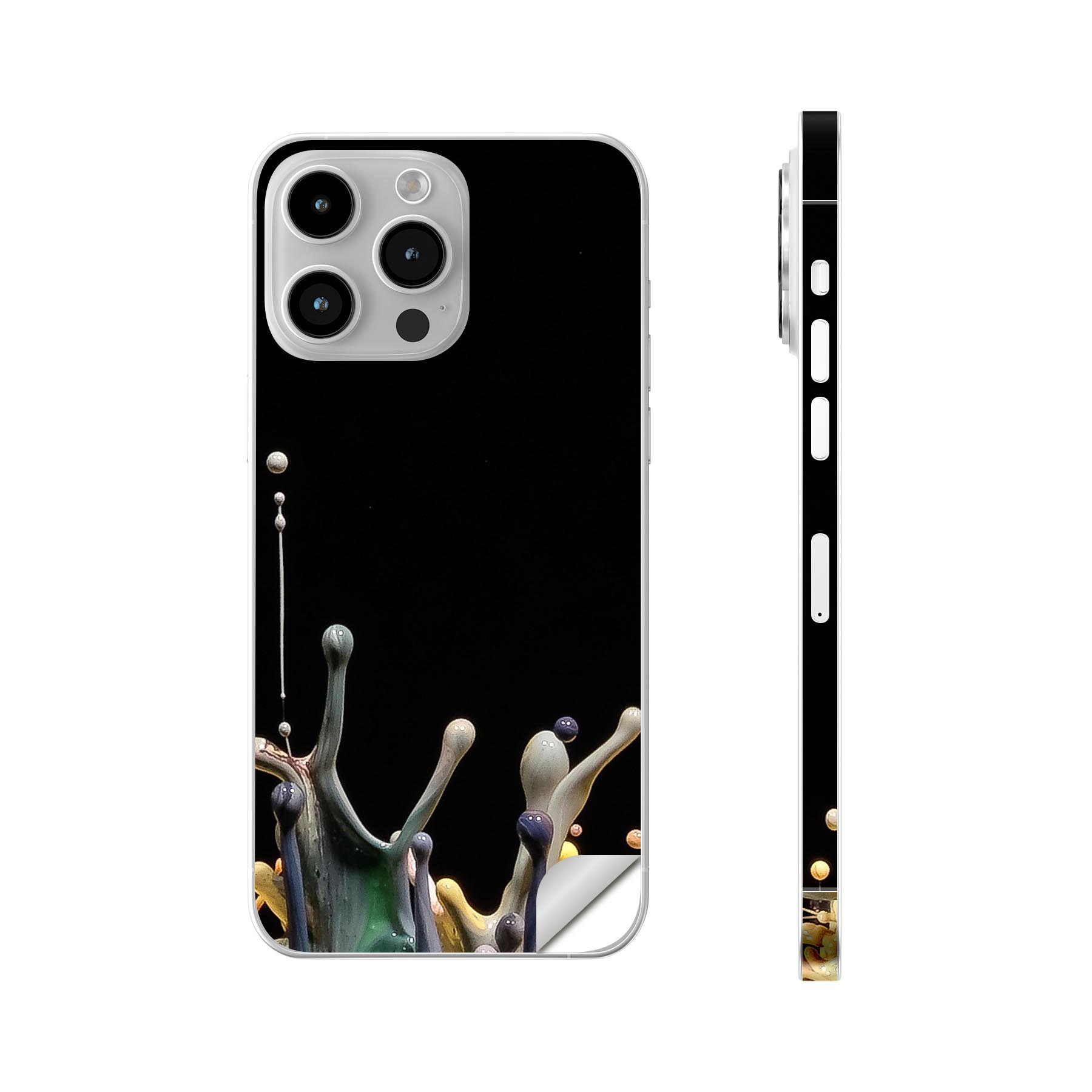 商品特徴・貼るだけでおしゃれに簡単着せ替え、スマホ用デザインスキンシール！・高精細プリントで写真と遜色のない仕上がり！半光沢シートはしっとりツヤのある表現力！・ちょっとしたすり傷からスマホを保護！・「裸で持つ派」の人にはもちろん、シールの上...