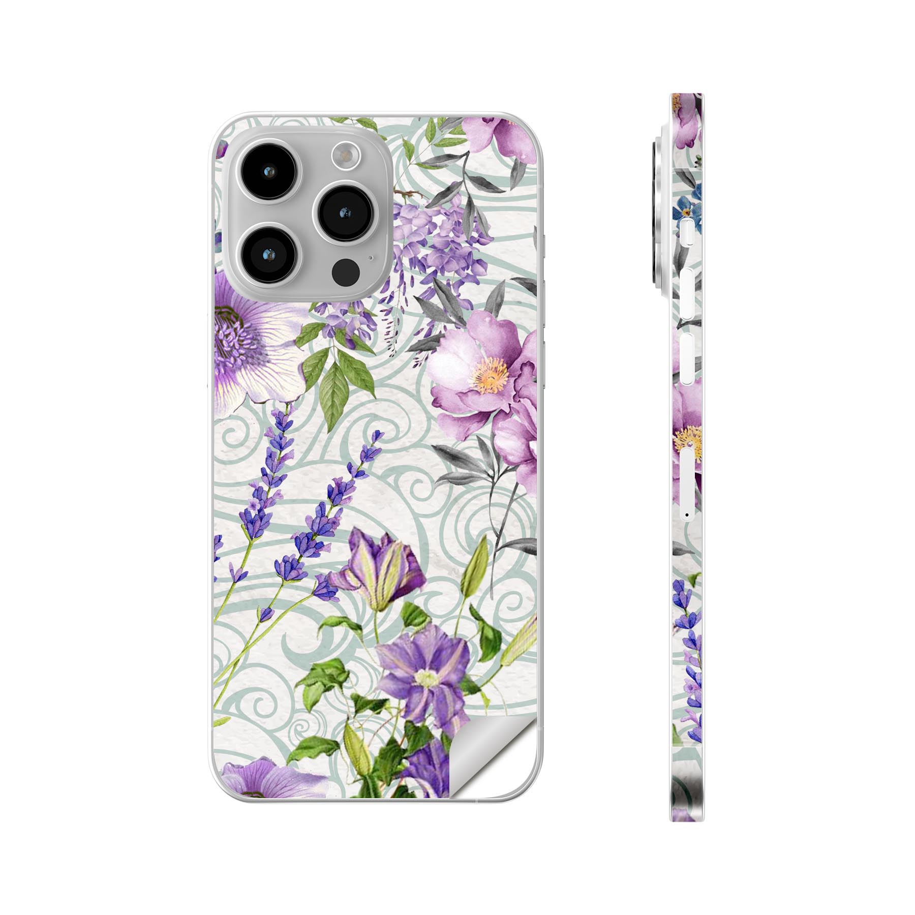 商品特徴・貼るだけでおしゃれに簡単着せ替え、スマホ用デザインスキンシール！・高精細プリントで写真と遜色のない仕上がり！半光沢シートはしっとりツヤのある表現力！・ちょっとしたすり傷からスマホを保護！・「裸で持つ派」の人にはもちろん、シールの上...