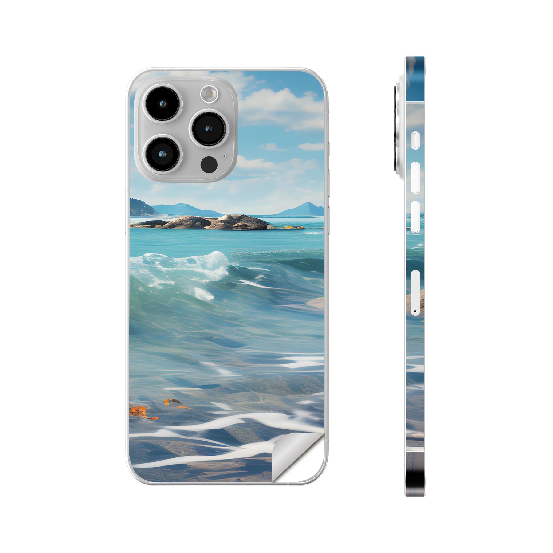 商品特徴・貼るだけでおしゃれに簡単着せ替え、スマホ用デザインスキンシール！・高精細プリントで写真と遜色のない仕上がり！半光沢シートはしっとりツヤのある表現力！・ちょっとしたすり傷からスマホを保護！・「裸で持つ派」の人にはもちろん、シールの上...