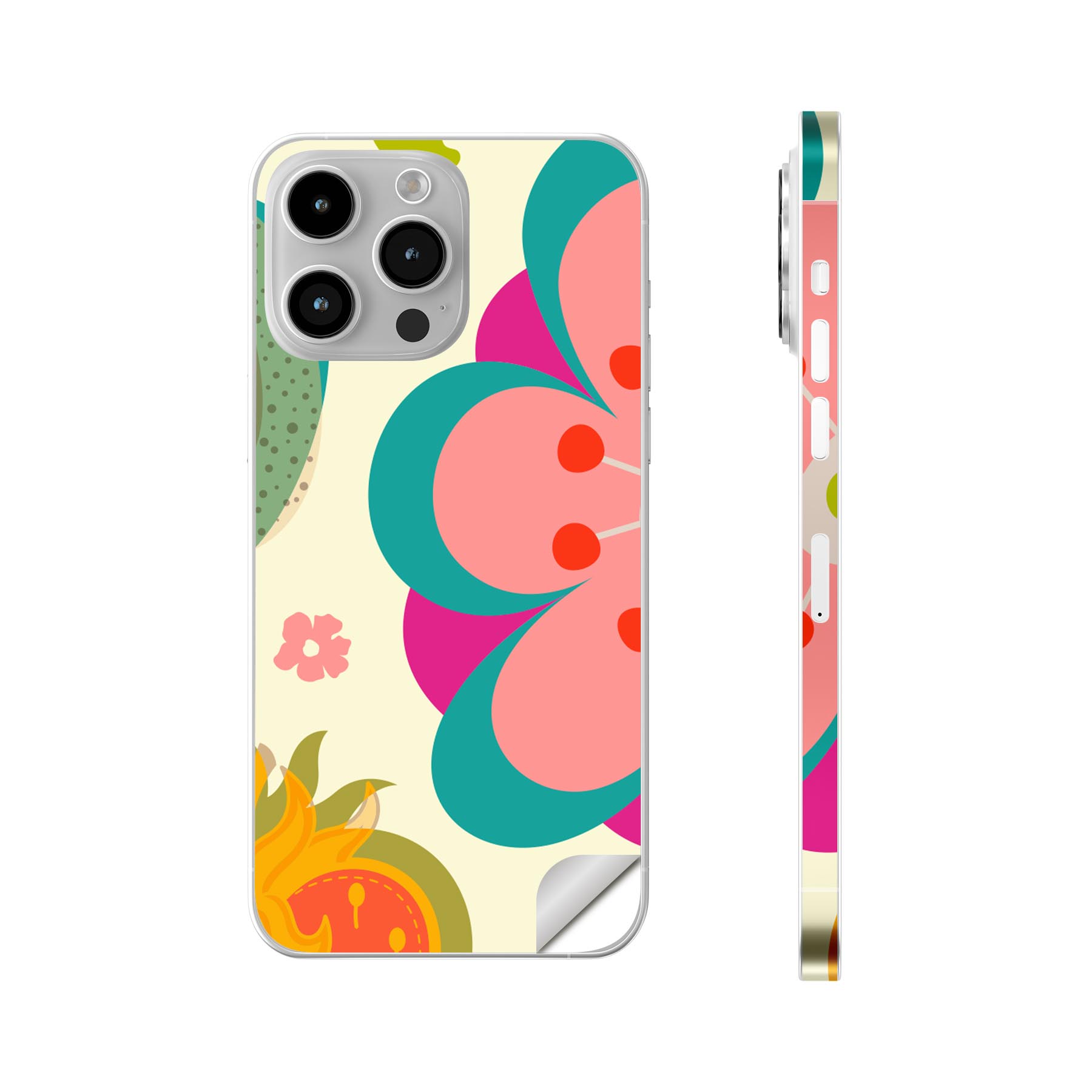 商品特徴・貼るだけでおしゃれに簡単着せ替え、スマホ用デザインスキンシール！・高精細プリントで写真と遜色のない仕上がり！半光沢シートはしっとりツヤのある表現力！・ちょっとしたすり傷からスマホを保護！・「裸で持つ派」の人にはもちろん、シールの上...