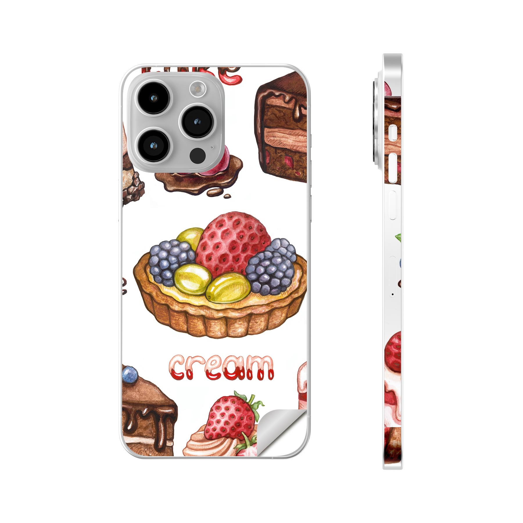 商品特徴・貼るだけでおしゃれに簡単着せ替え、スマホ用デザインスキンシール！・高精細プリントで写真と遜色のない仕上がり！半光沢シートはしっとりツヤのある表現力！・ちょっとしたすり傷からスマホを保護！・「裸で持つ派」の人にはもちろん、シールの上...