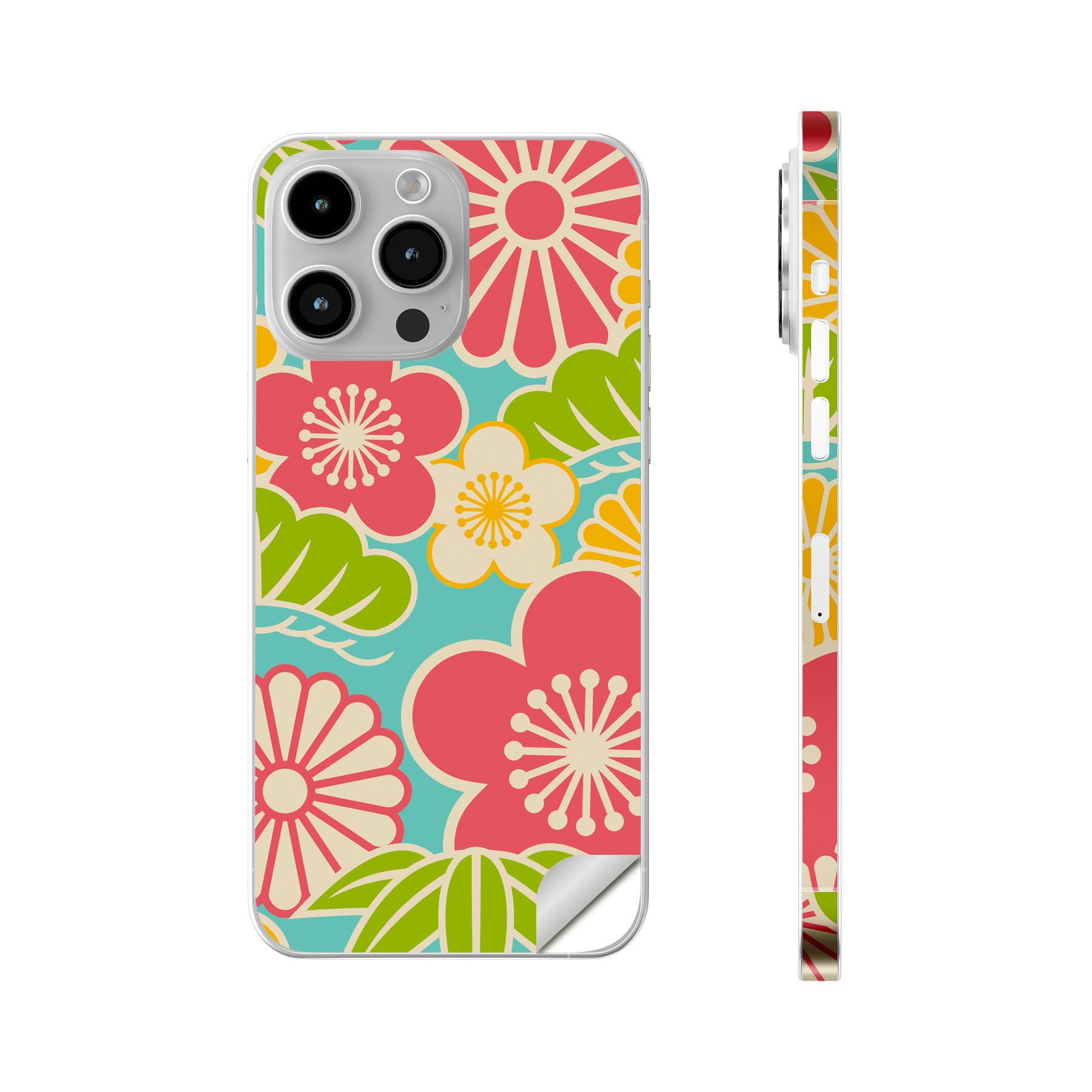 商品特徴・貼るだけでおしゃれに簡単着せ替え、スマホ用デザインスキンシール！・高精細プリントで写真と遜色のない仕上がり！半光沢シートはしっとりツヤのある表現力！・ちょっとしたすり傷からスマホを保護！・「裸で持つ派」の人にはもちろん、シールの上...