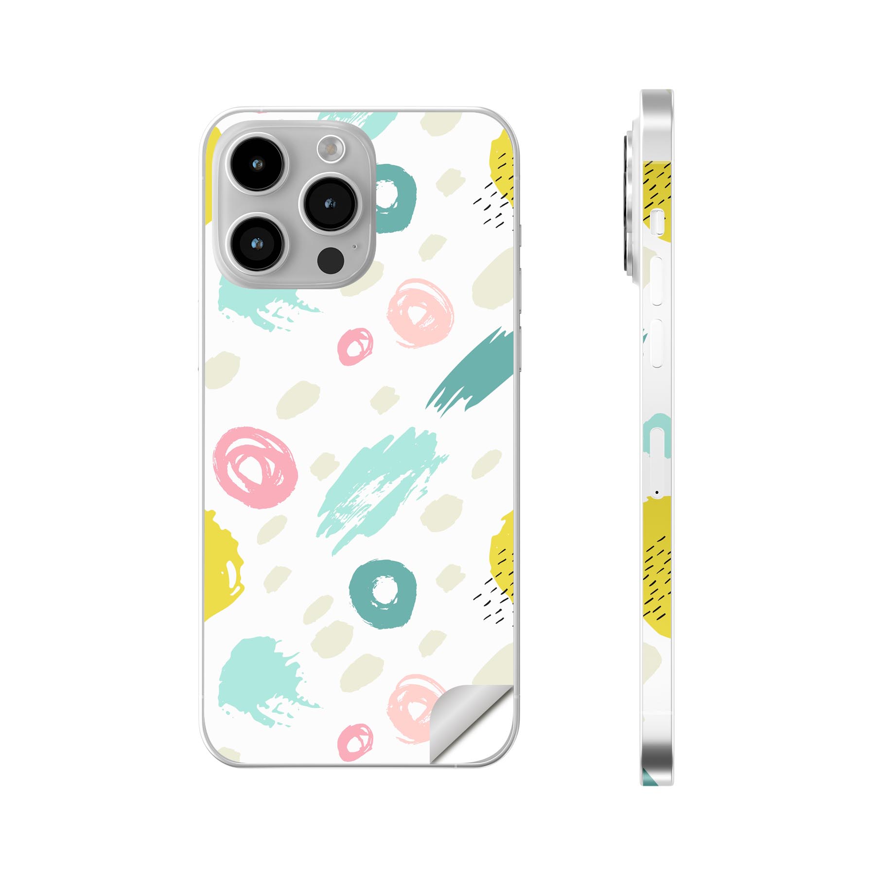 商品特徴・貼るだけでおしゃれに簡単着せ替え、スマホ用デザインスキンシール！・高精細プリントで写真と遜色のない仕上がり！半光沢シートはしっとりツヤのある表現力！・ちょっとしたすり傷からスマホを保護！・「裸で持つ派」の人にはもちろん、シールの上...