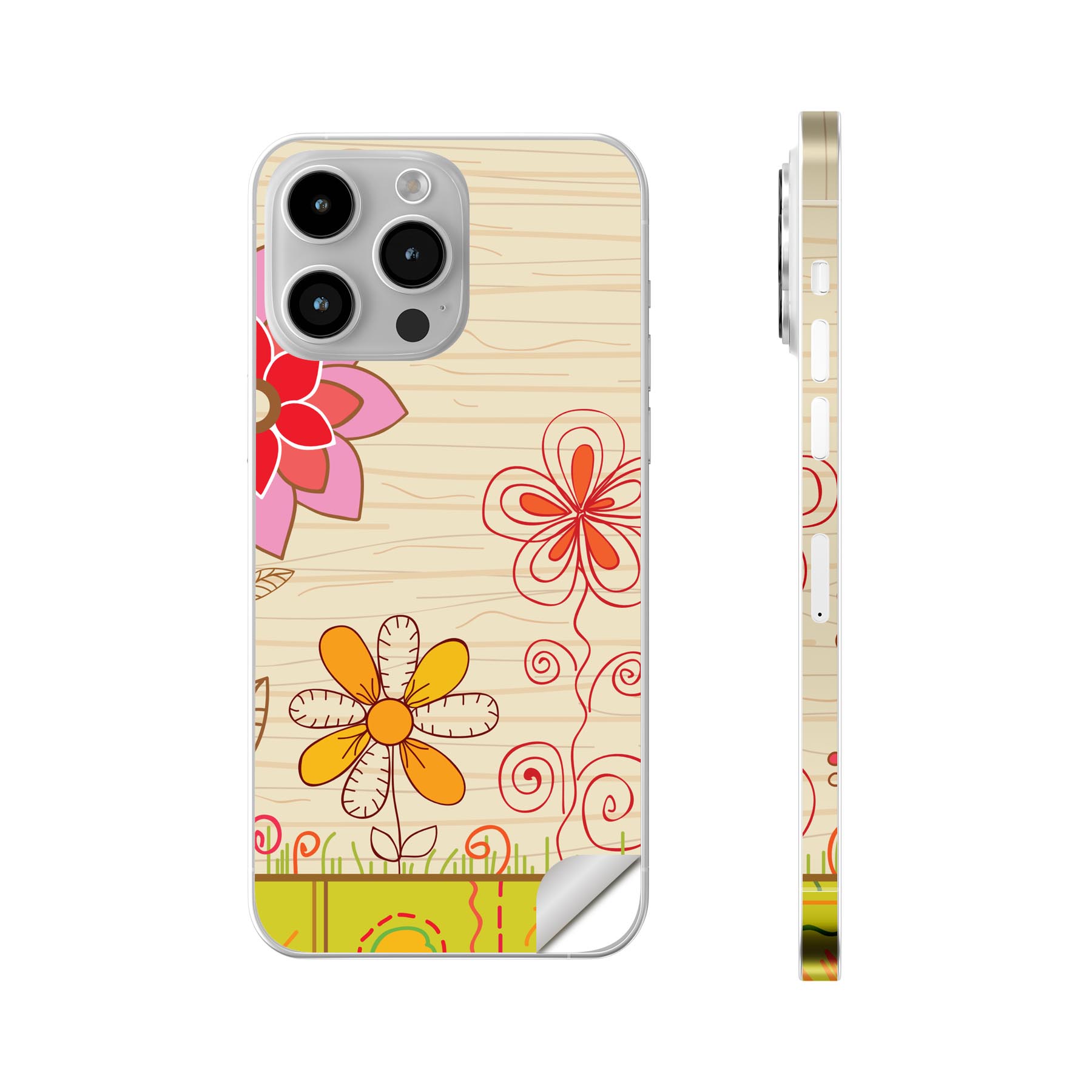 商品特徴・貼るだけでおしゃれに簡単着せ替え、スマホ用デザインスキンシール！・高精細プリントで写真と遜色のない仕上がり！半光沢シートはしっとりツヤのある表現力！・ちょっとしたすり傷からスマホを保護！・「裸で持つ派」の人にはもちろん、シールの上...