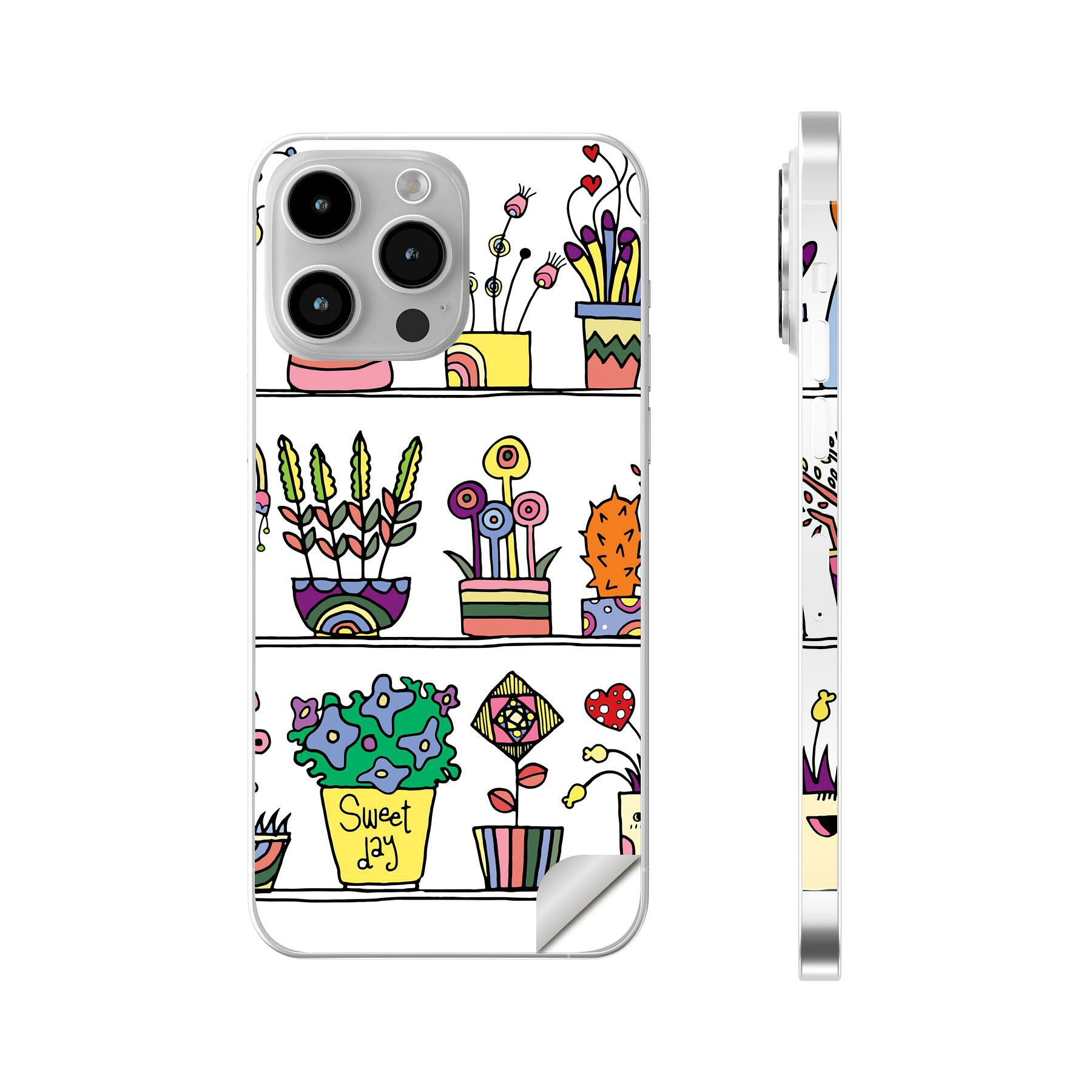 商品特徴・貼るだけでおしゃれに簡単着せ替え、スマホ用デザインスキンシール！・高精細プリントで写真と遜色のない仕上がり！半光沢シートはしっとりツヤのある表現力！・ちょっとしたすり傷からスマホを保護！・「裸で持つ派」の人にはもちろん、シールの上...