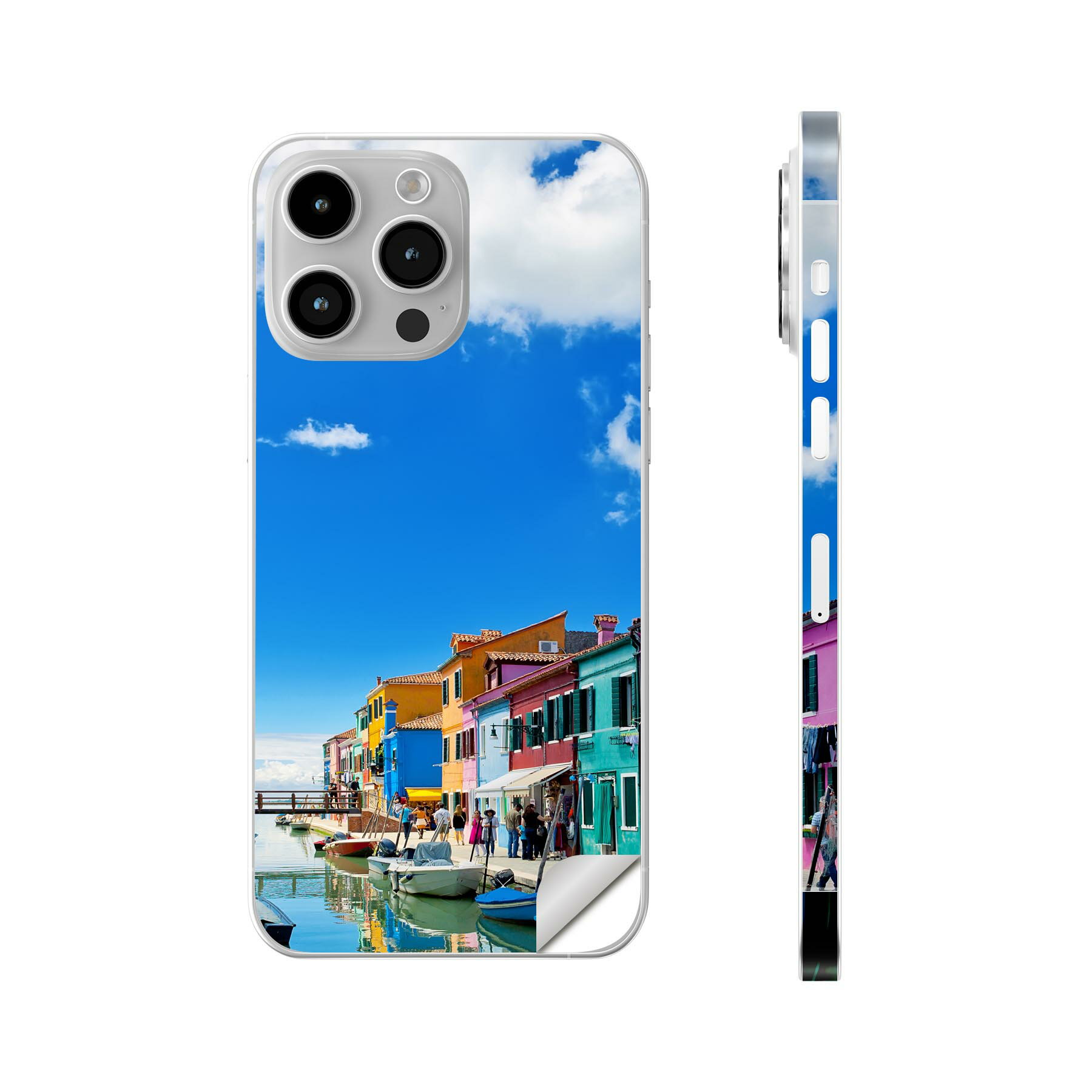 商品特徴・貼るだけでおしゃれに簡単着せ替え、スマホ用デザインスキンシール！・高精細プリントで写真と遜色のない仕上がり！半光沢シートはしっとりツヤのある表現力！・ちょっとしたすり傷からスマホを保護！・「裸で持つ派」の人にはもちろん、シールの上...