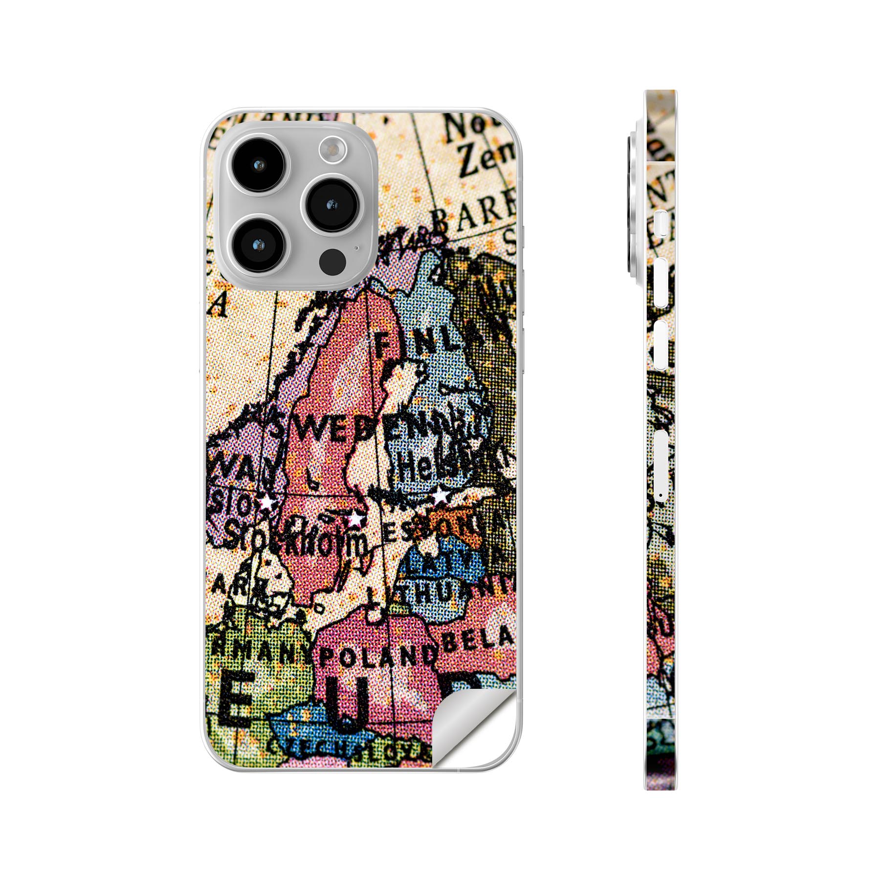 商品特徴・貼るだけでおしゃれに簡単着せ替え、スマホ用デザインスキンシール！・高精細プリントで写真と遜色のない仕上がり！半光沢シートはしっとりツヤのある表現力！・ちょっとしたすり傷からスマホを保護！・「裸で持つ派」の人にはもちろん、シールの上...