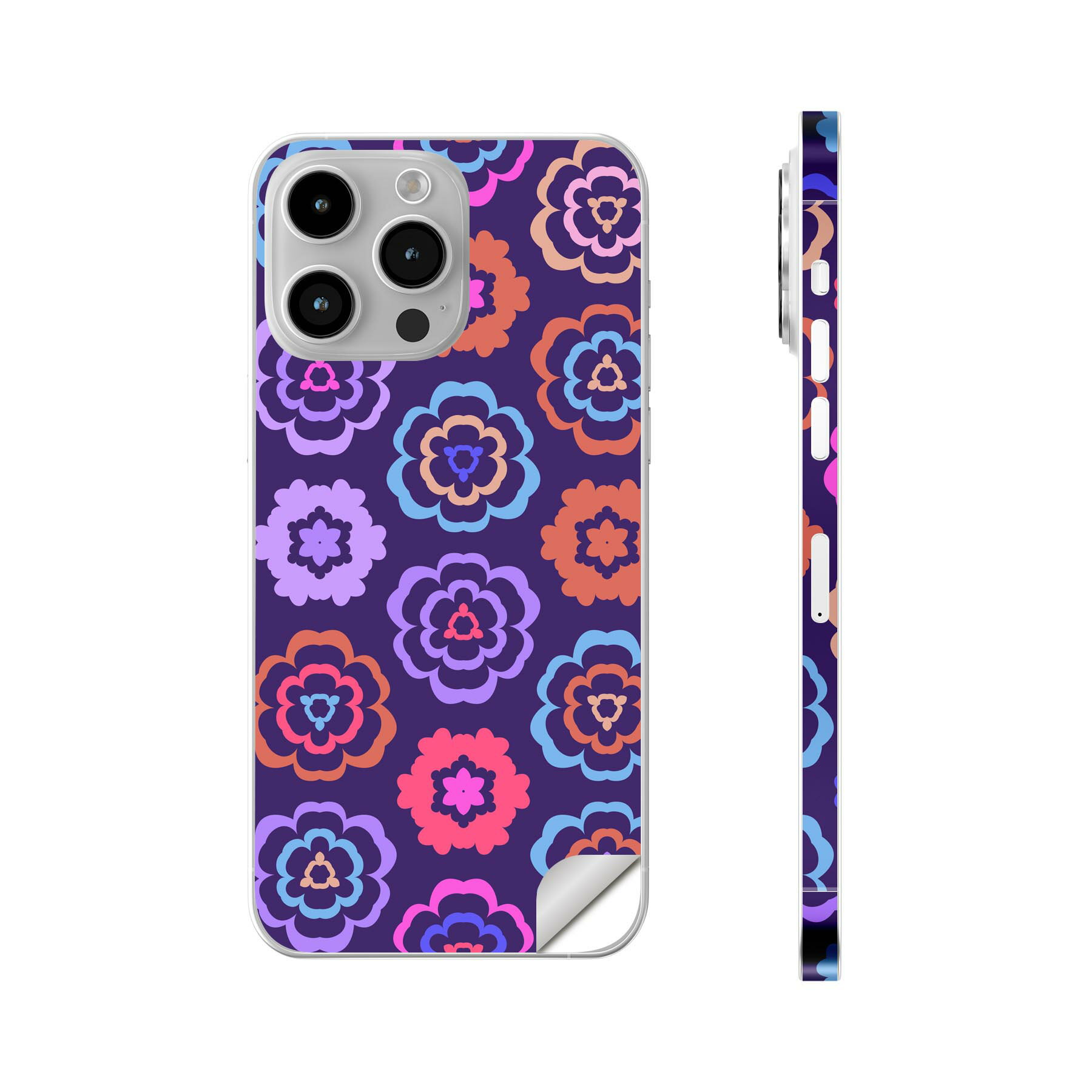 商品特徴・貼るだけでおしゃれに簡単着せ替え、スマホ用デザインスキンシール！・高精細プリントで写真と遜色のない仕上がり！半光沢シートはしっとりツヤのある表現力！・ちょっとしたすり傷からスマホを保護！・「裸で持つ派」の人にはもちろん、シールの上...