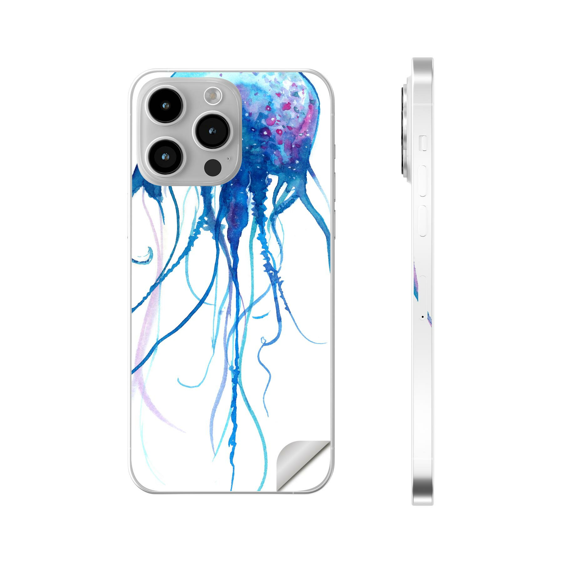 商品特徴・貼るだけでおしゃれに簡単着せ替え、スマホ用デザインスキンシール！・高精細プリントで写真と遜色のない仕上がり！半光沢シートはしっとりツヤのある表現力！・ちょっとしたすり傷からスマホを保護！・「裸で持つ派」の人にはもちろん、シールの上...